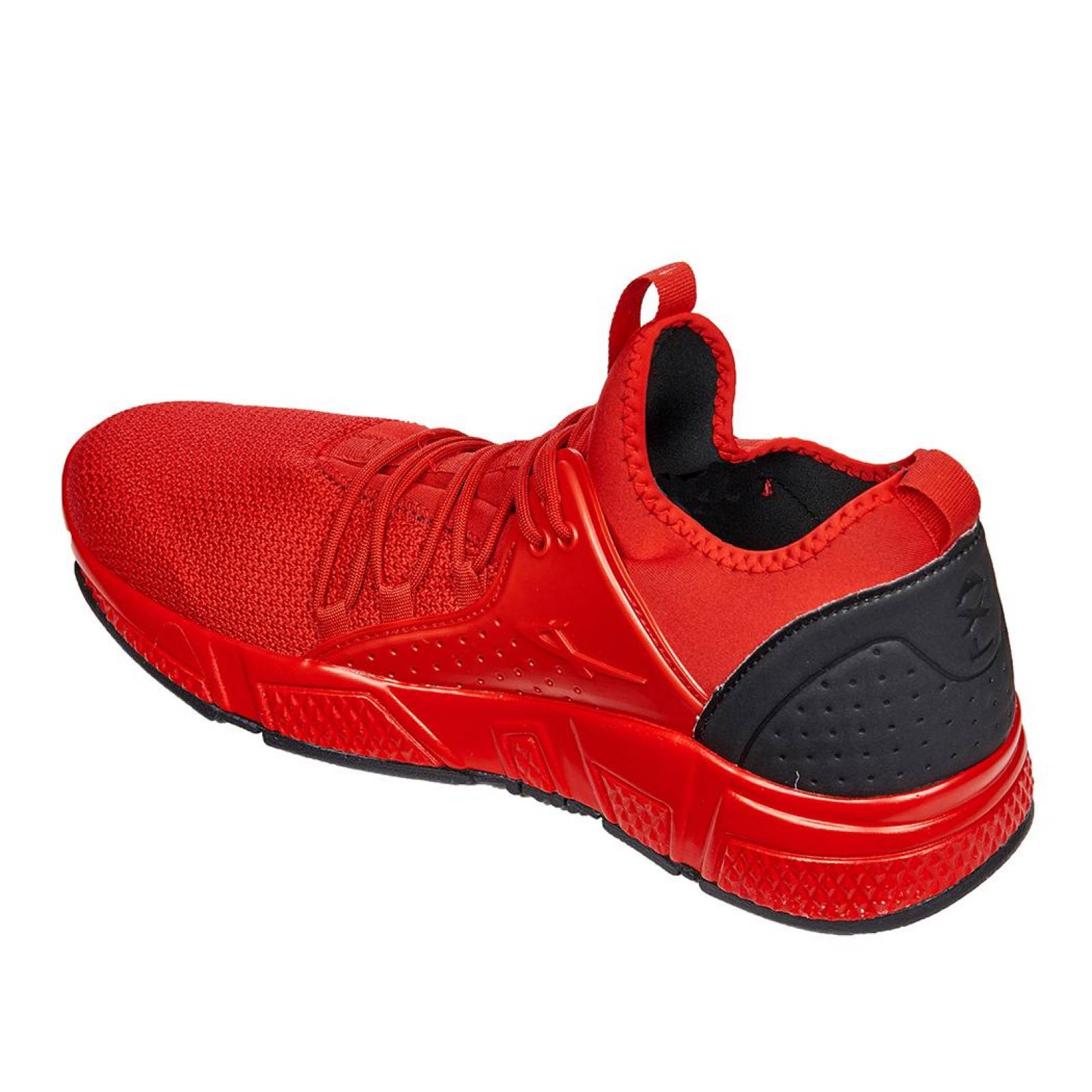 Tenis Para Hombre Deportivos Textil Rojo Pontiac Cómodos