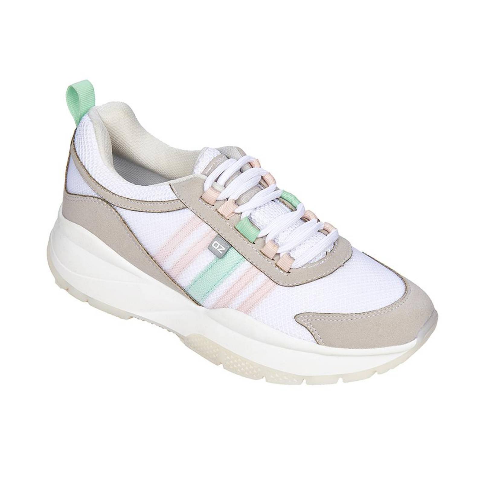 Tenis Urbano Mujer Textil Multicolor