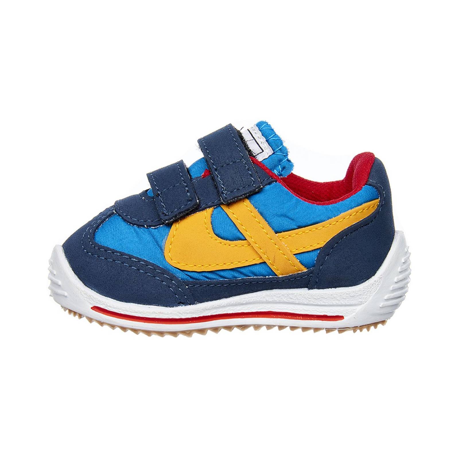 Tenis Panam Niños Infantil Casuales Con Velcro Cómodos