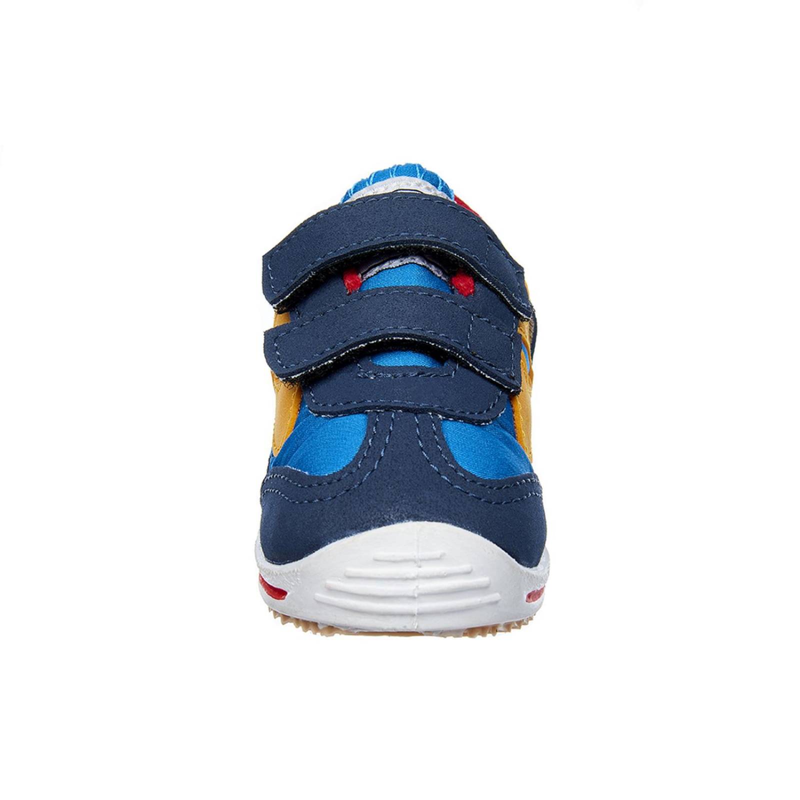 Tenis Panam Niños Infantil Casuales Con Velcro Cómodos