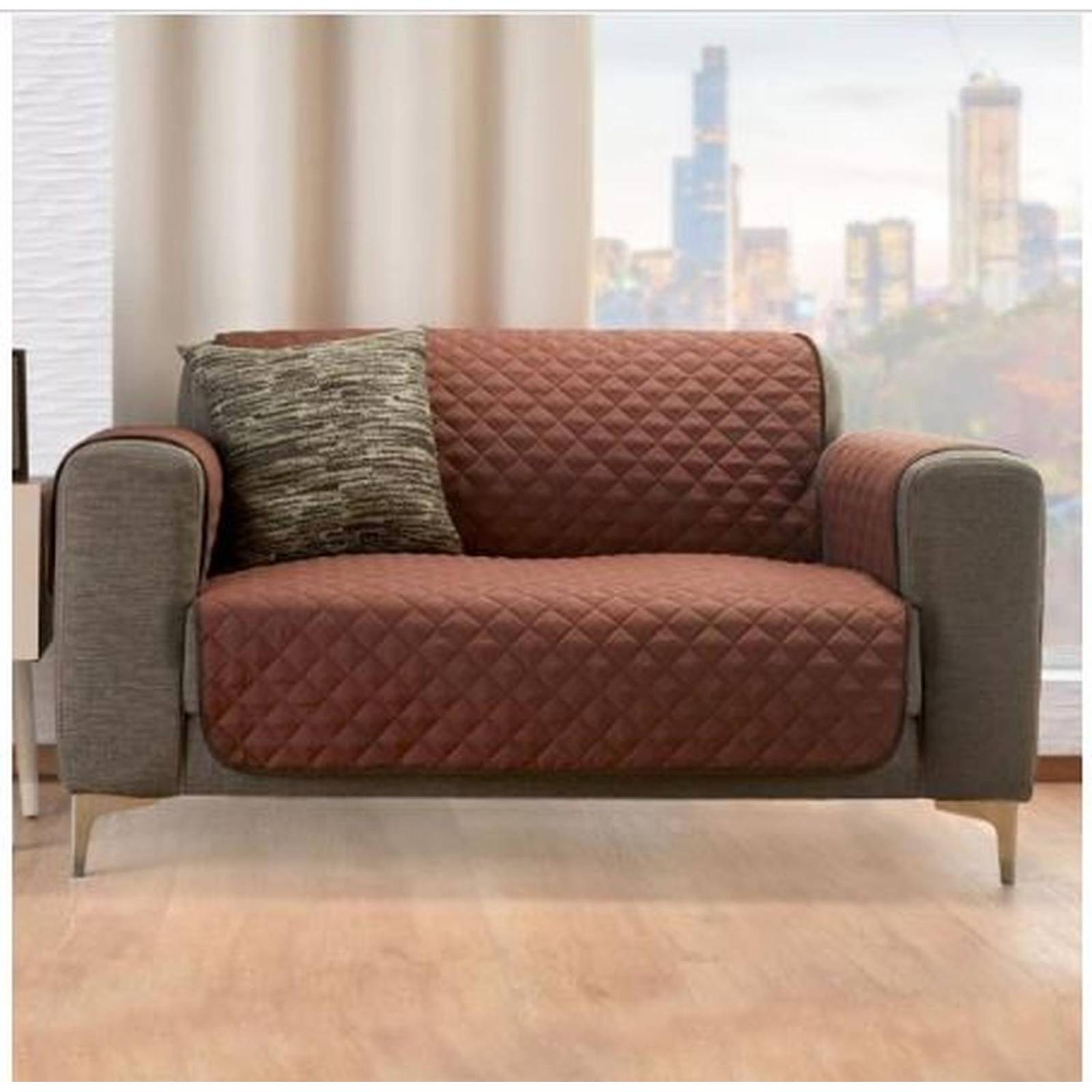 Cubre salas 3 plazas Nápoles Ultra Suave Impermeable