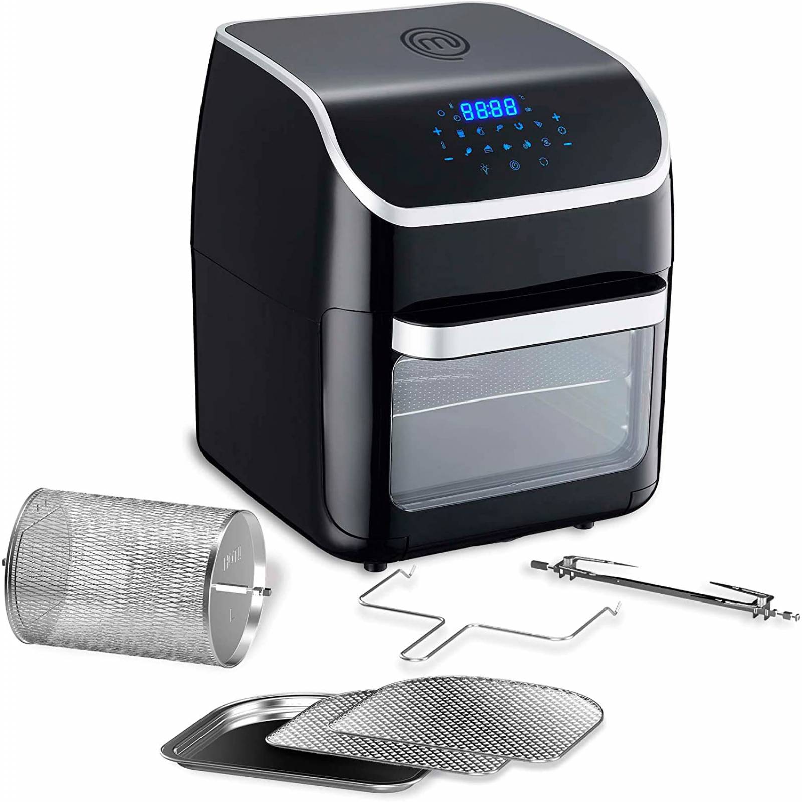 Horno freidora de aire multifuncion 12l (7503032115566) masterchef