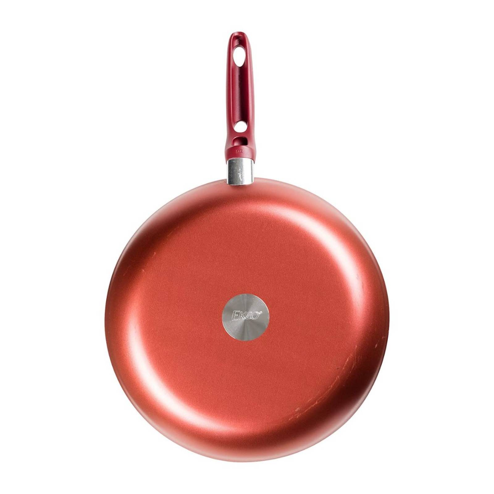 Sartén Ekco Evolution Rojo 30cm Duraflón Antiadherente 94034