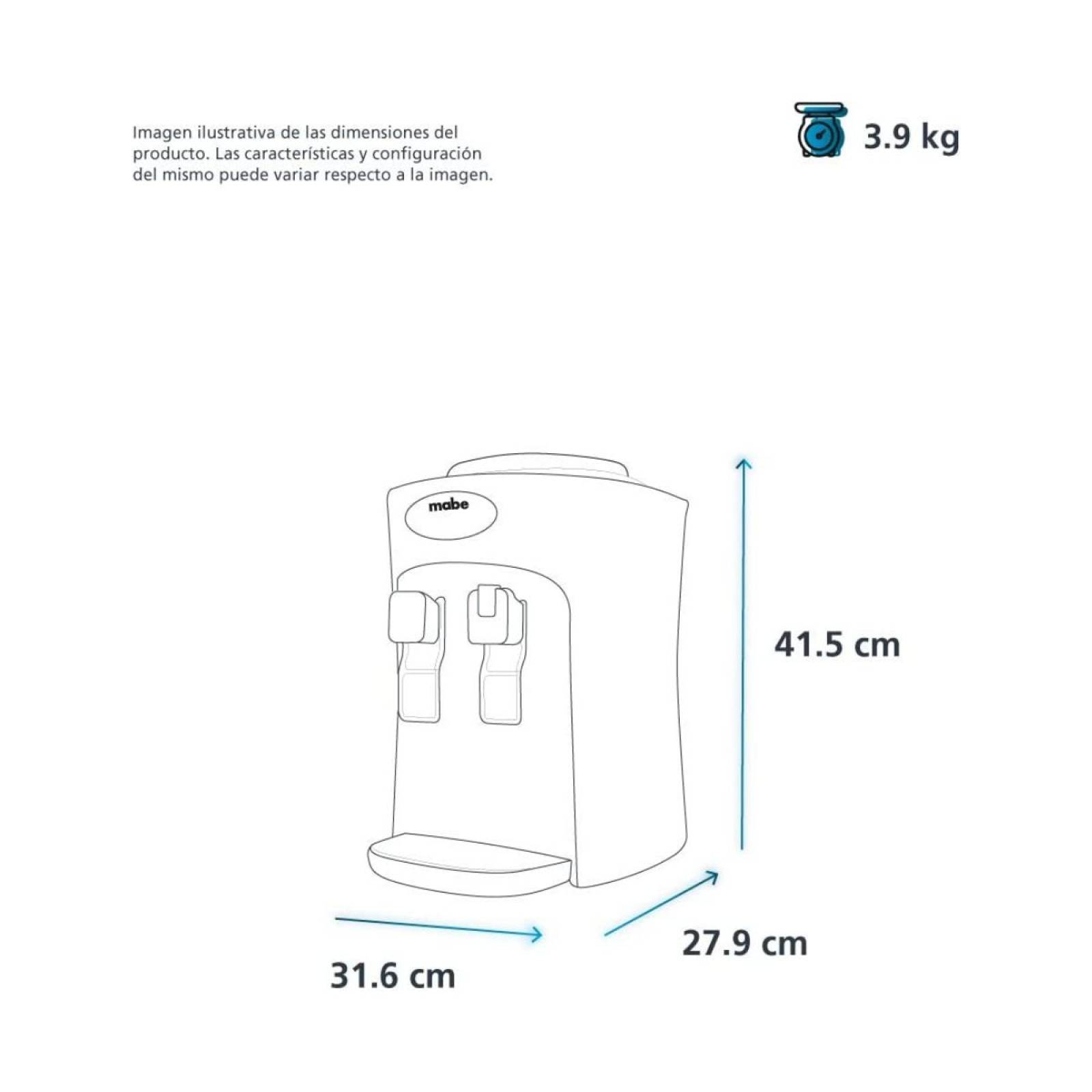 Enfriador Despachador de Agua Fría / Caliente Mabe EMM2PS