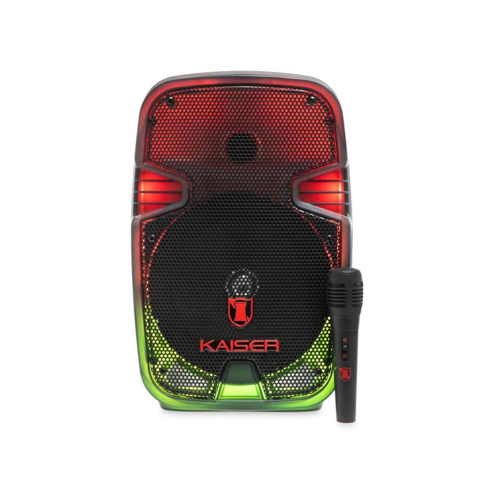 Bafle Profesional Recargable KSR 8 Pulgadas con Microfono KSW-1008-2