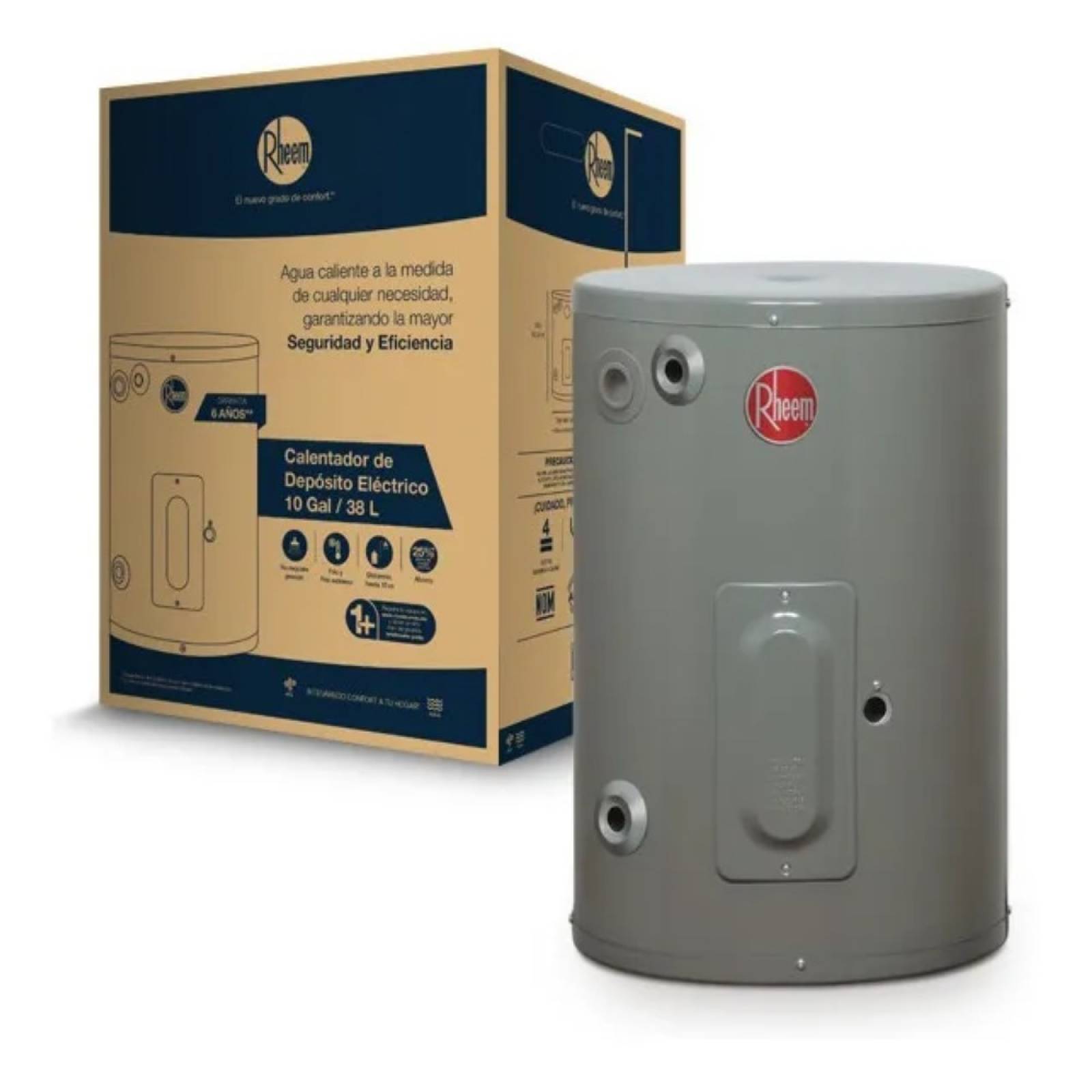 Calentador Eléctrico 10 GL, 220V Marca Rheem