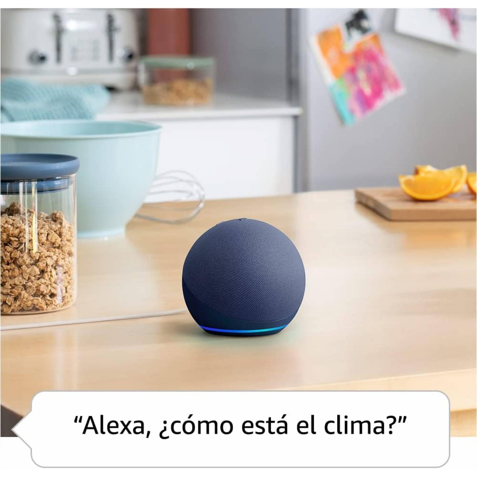 BOCINA INTELIGENTE ECHO DOT 5TA GENERACION CON ALEXA NEGRA AMAZON