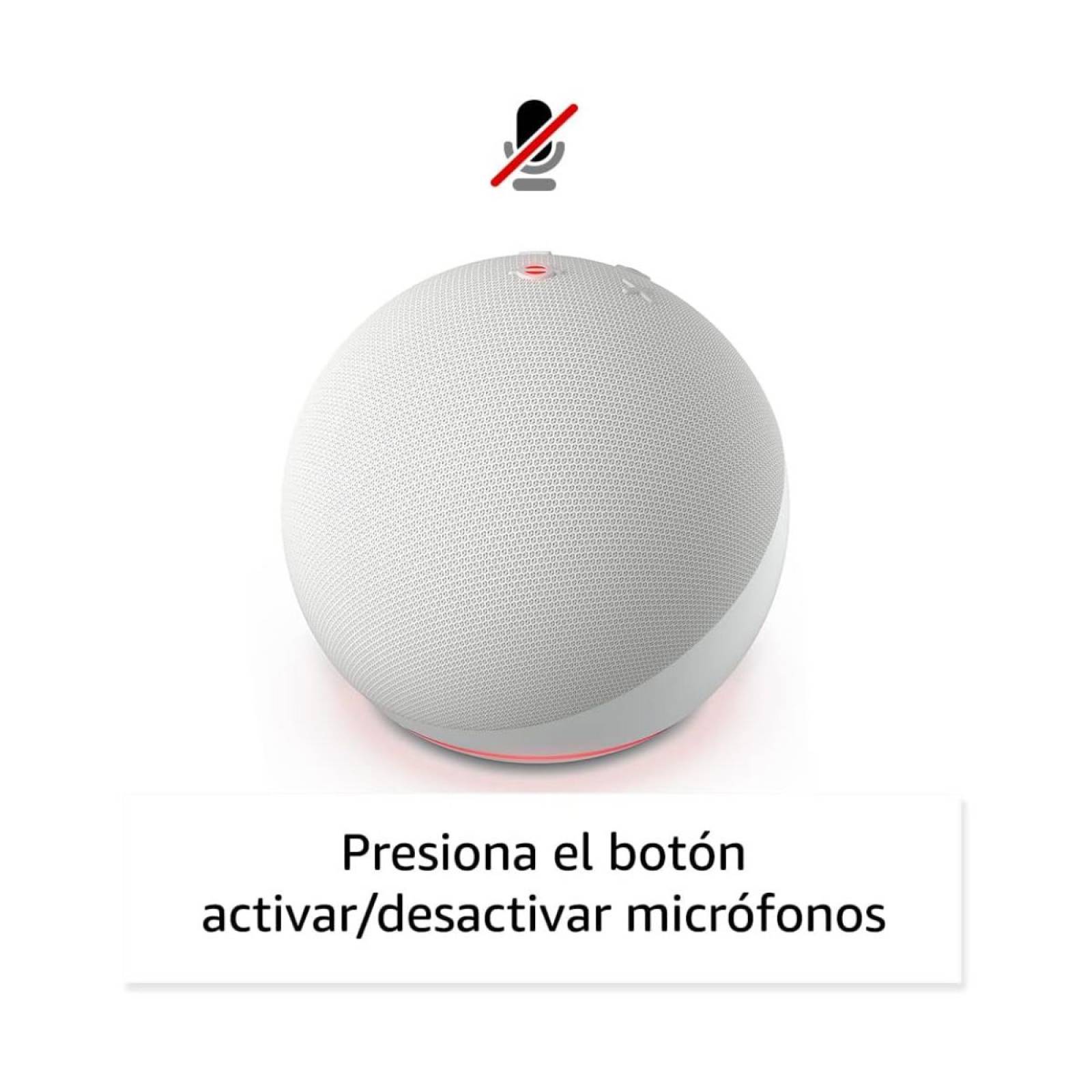 BOCINA INTELIGENTE ECHO DOT 5TA GENERACION CON ALEXA NEGRA AMAZON