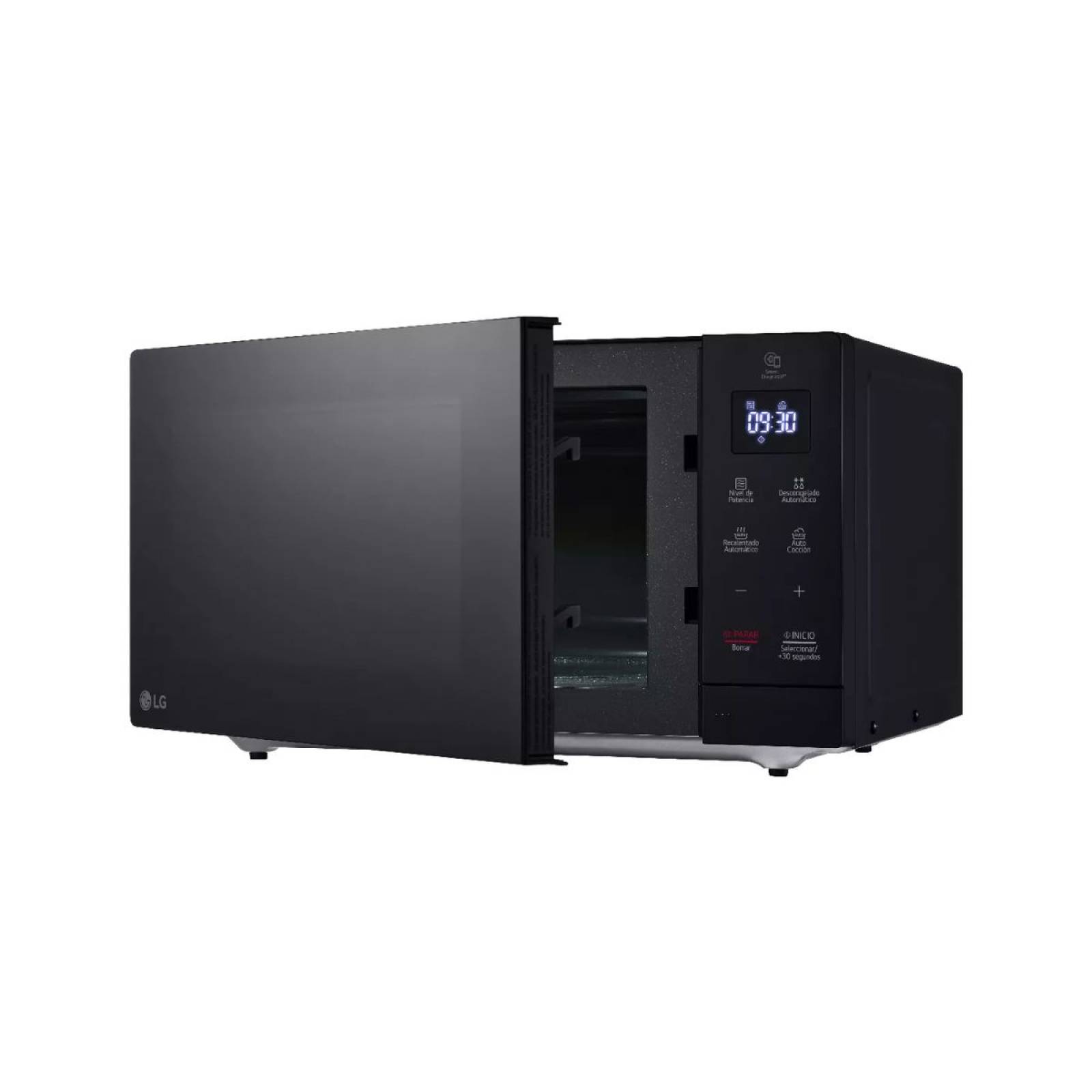 Horno de Microondas LG 1.1 pies cúbicos negro MS3032JAS