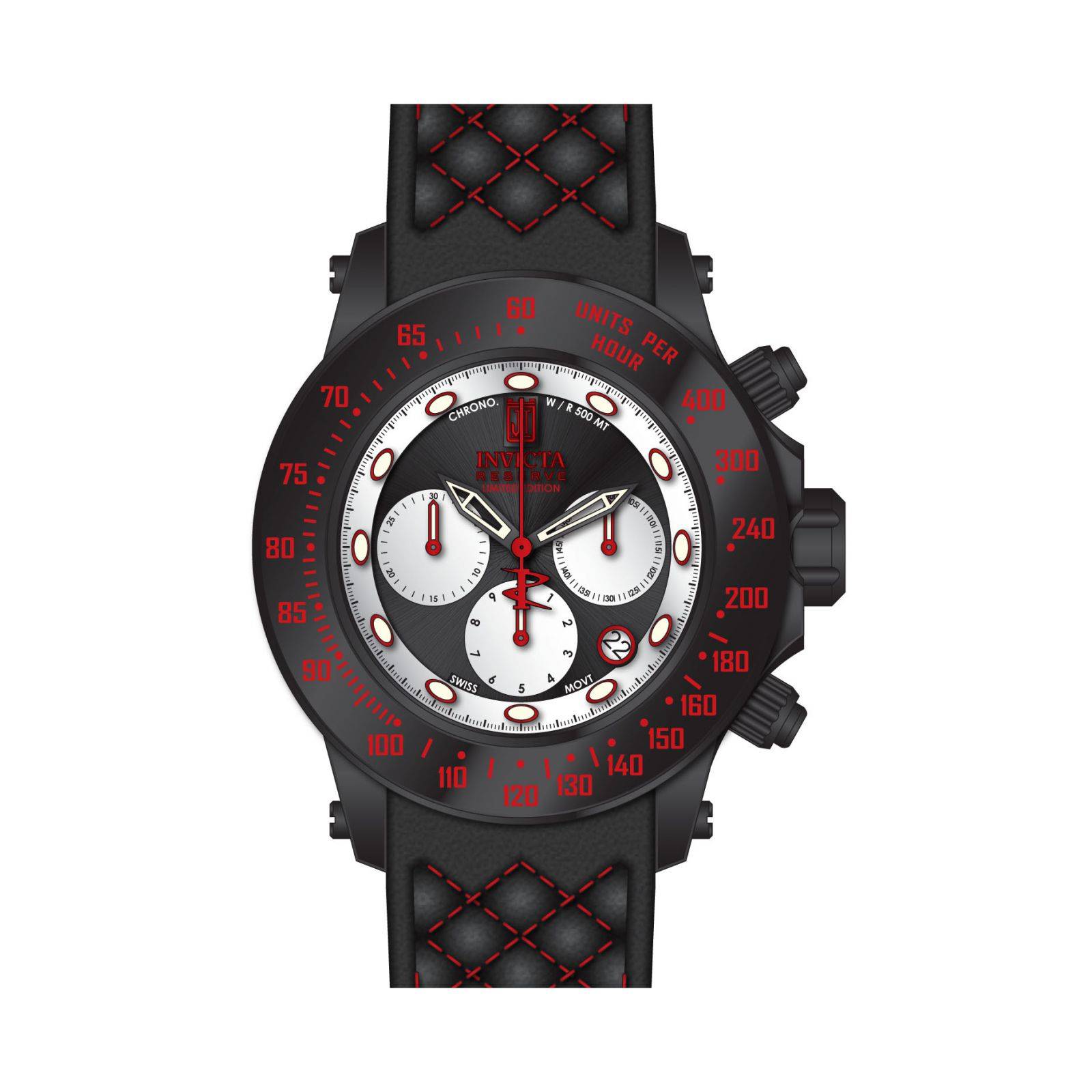 Reloj Invicta 22361 Negro rojo para Hombres