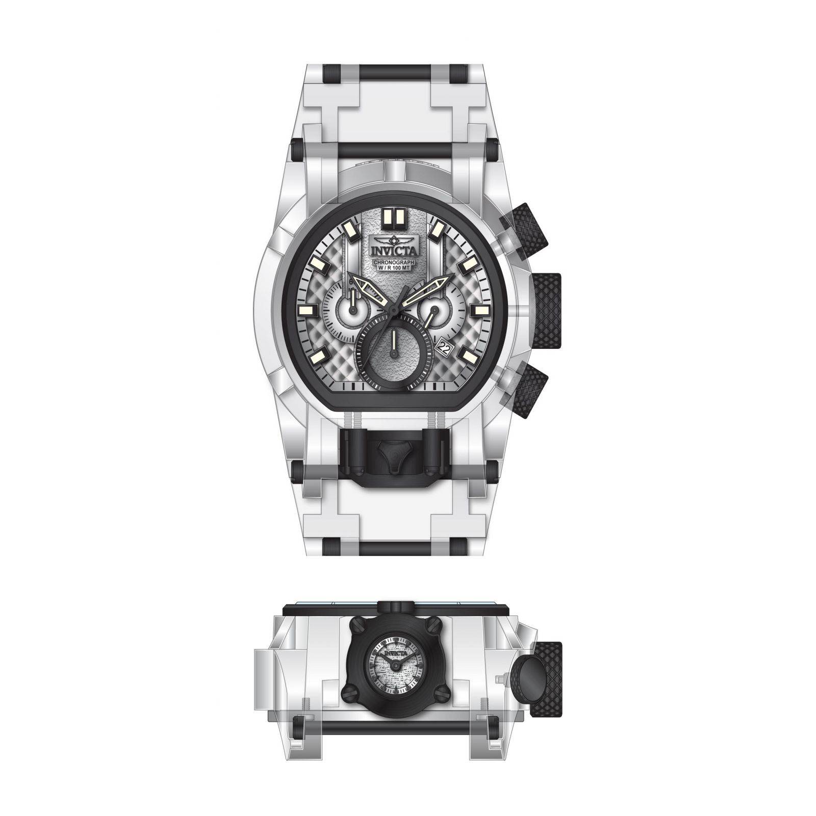 Reloj Invicta 29995 Transparente negro para Hombres