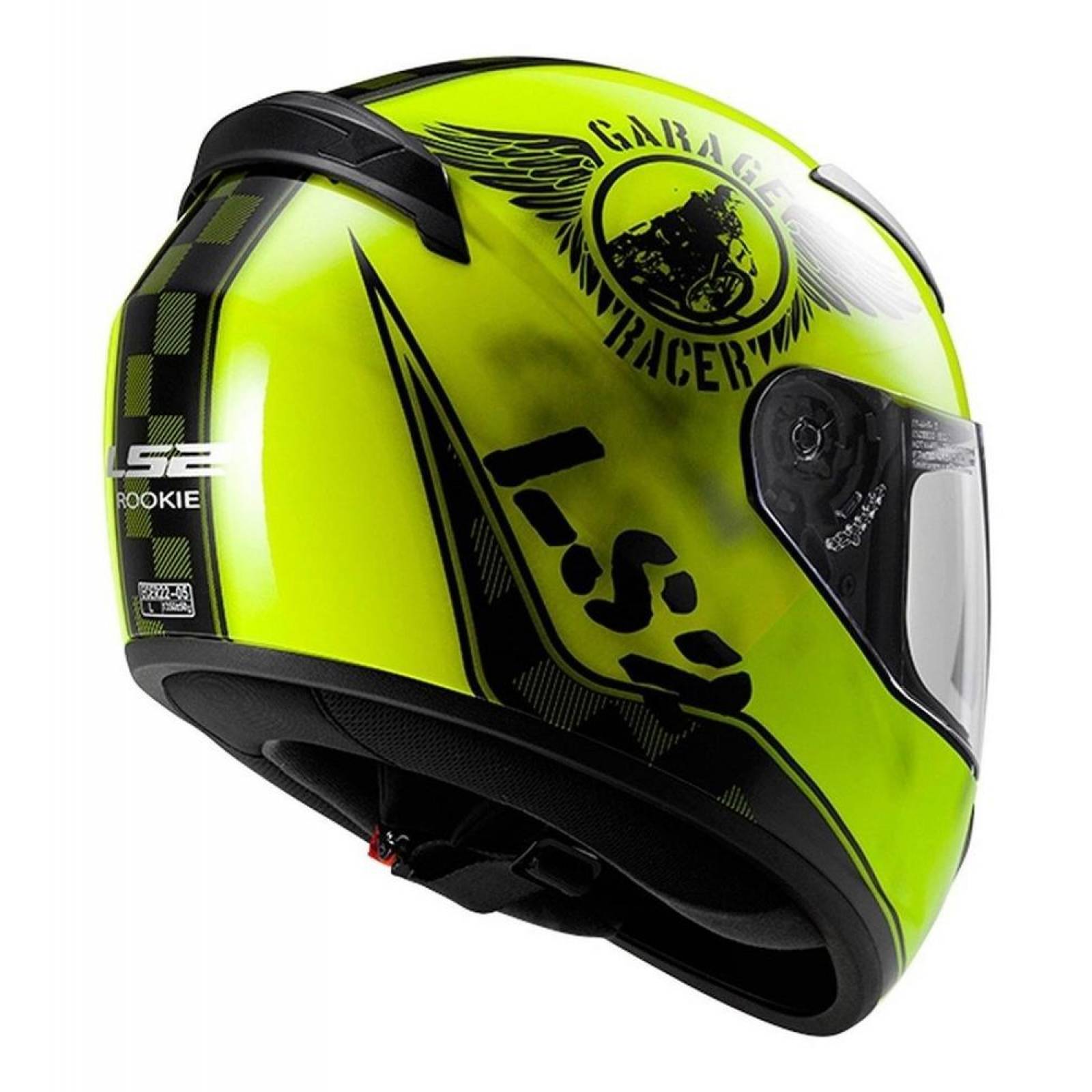 Casco Integral LS2 FF352 Rookie Fan Road Amarillo