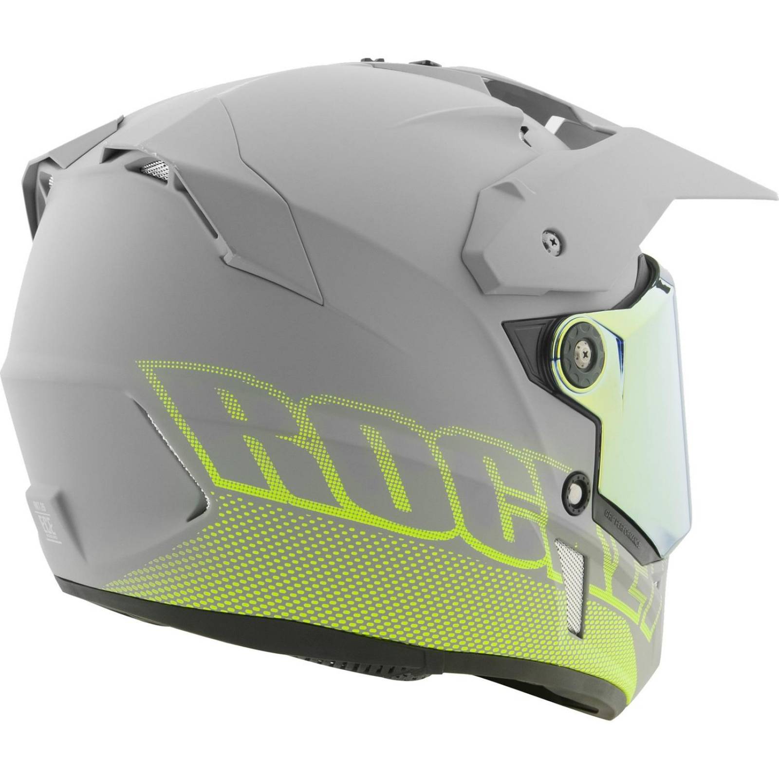 Casco Doble Propósito Joe Rocket RKT 26 Solar Flare Gris Iridium