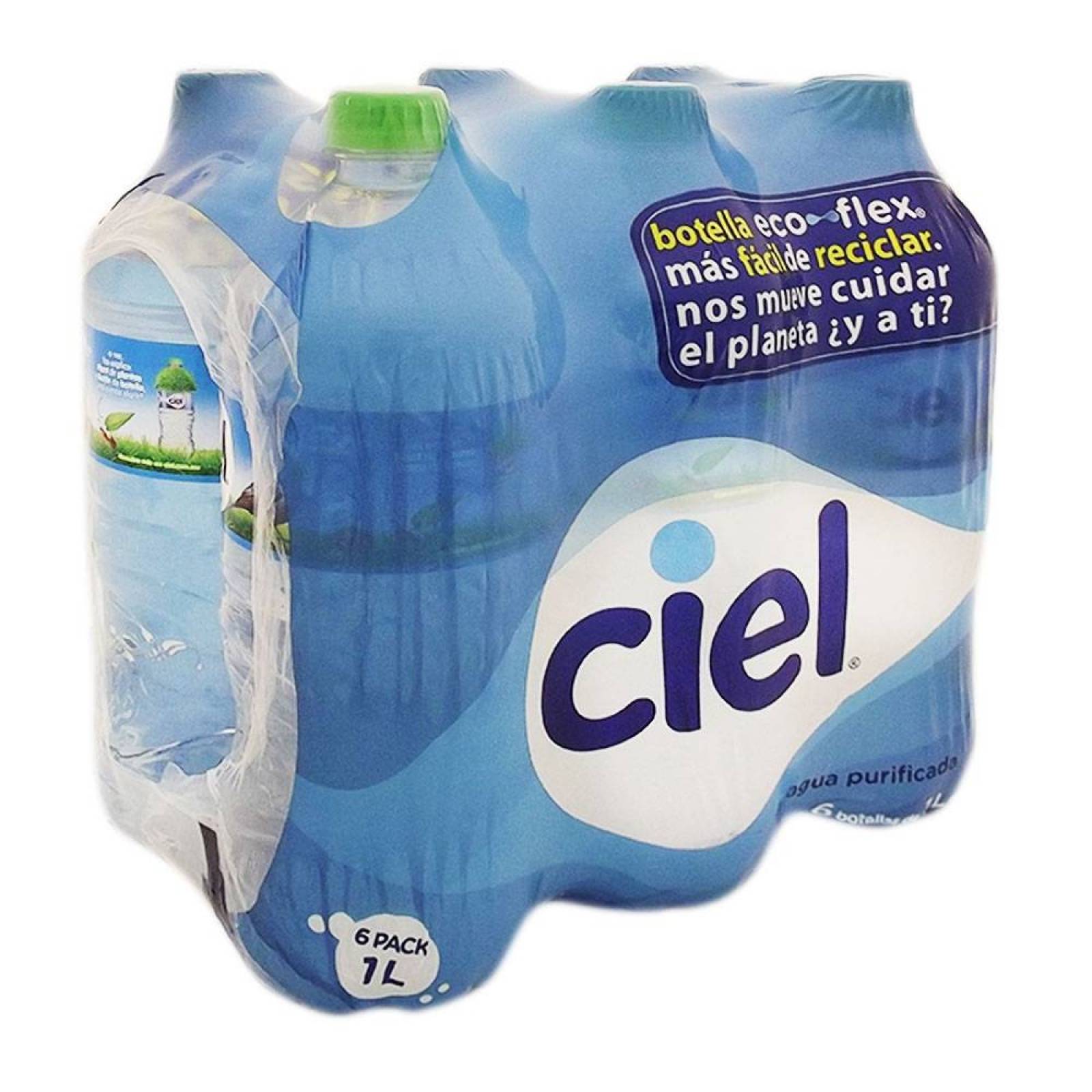 Ciel Agua Natural Purificada pack 6 x 1l