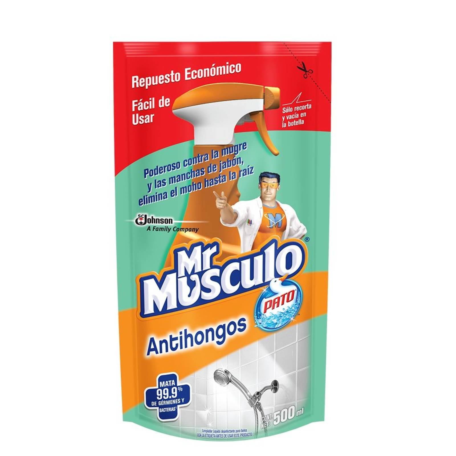 Mr Musculo Antihongos Pato paquete 500ml
