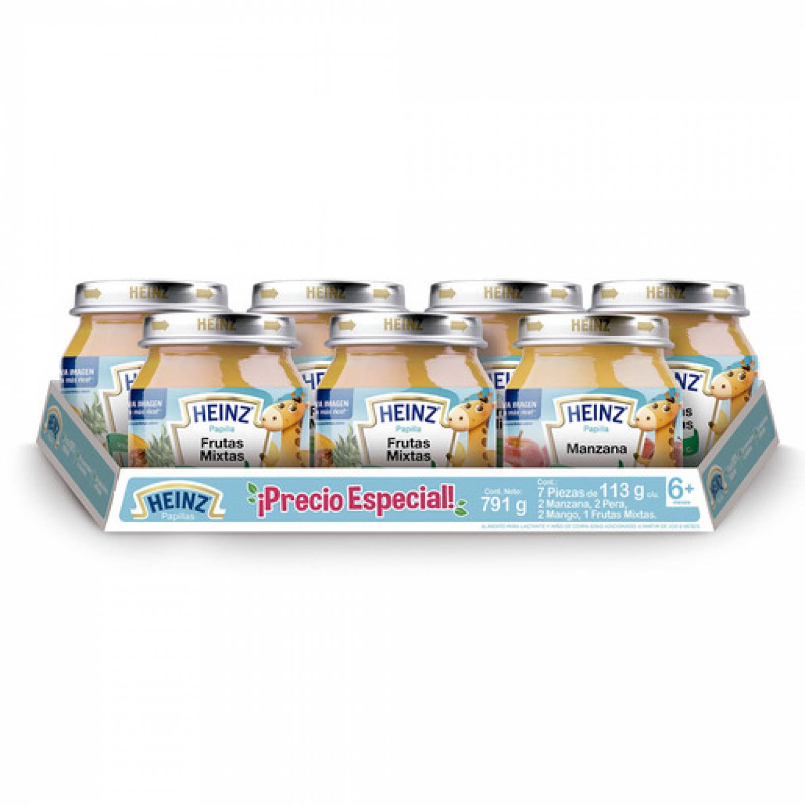 Heinz Papilla Surtido frasco 7 x 113g