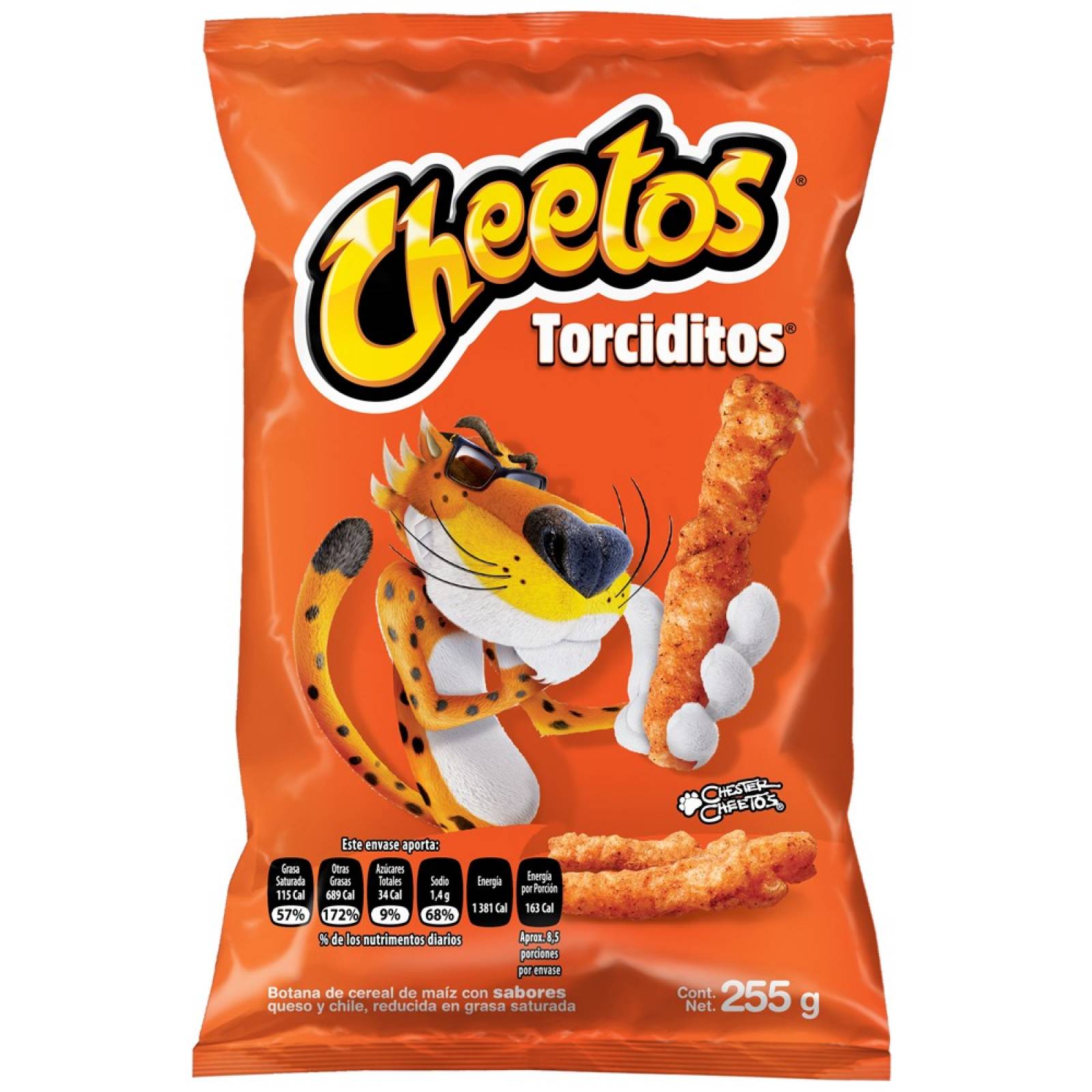 Sabritas Cheetos Torciditos paquete 255g