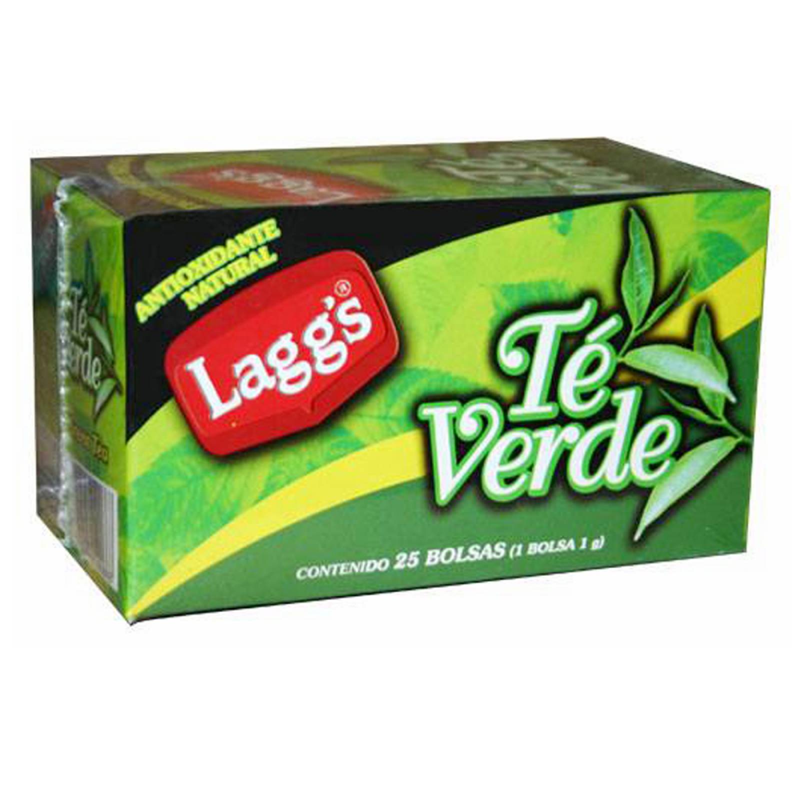Laggs Té Verde caja 25 sobres