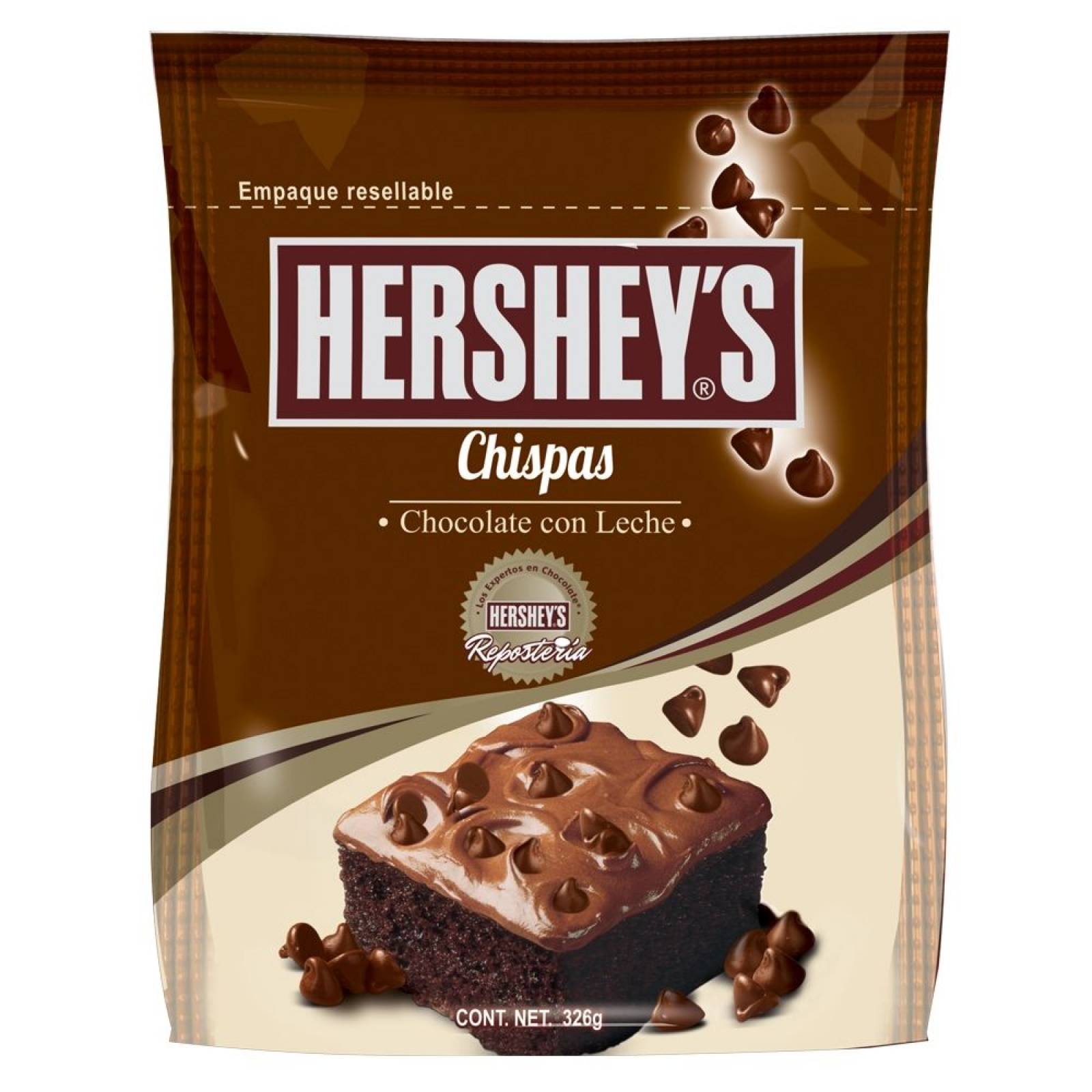 Hershey´s Chispas Chocolate con Leche paquete 326g