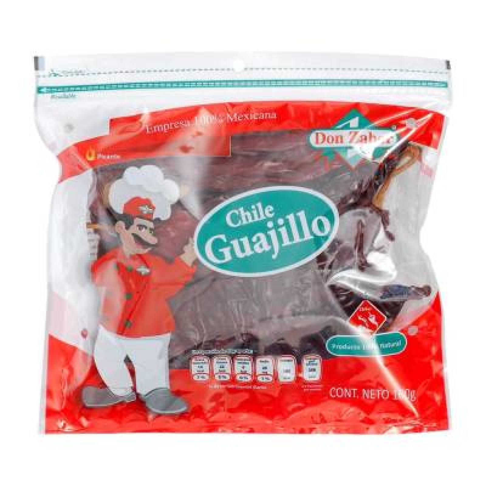 Don Zabor Chile Guajillo paquete 100g