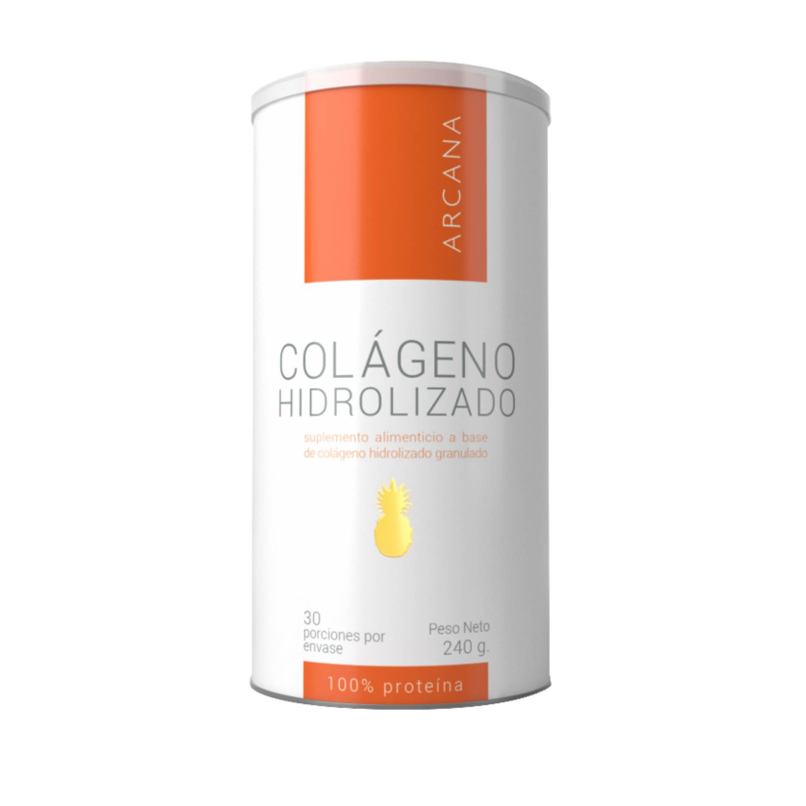 Arcana Colágeno Hidrolizado Suplemento Alimenticio bote 240g
