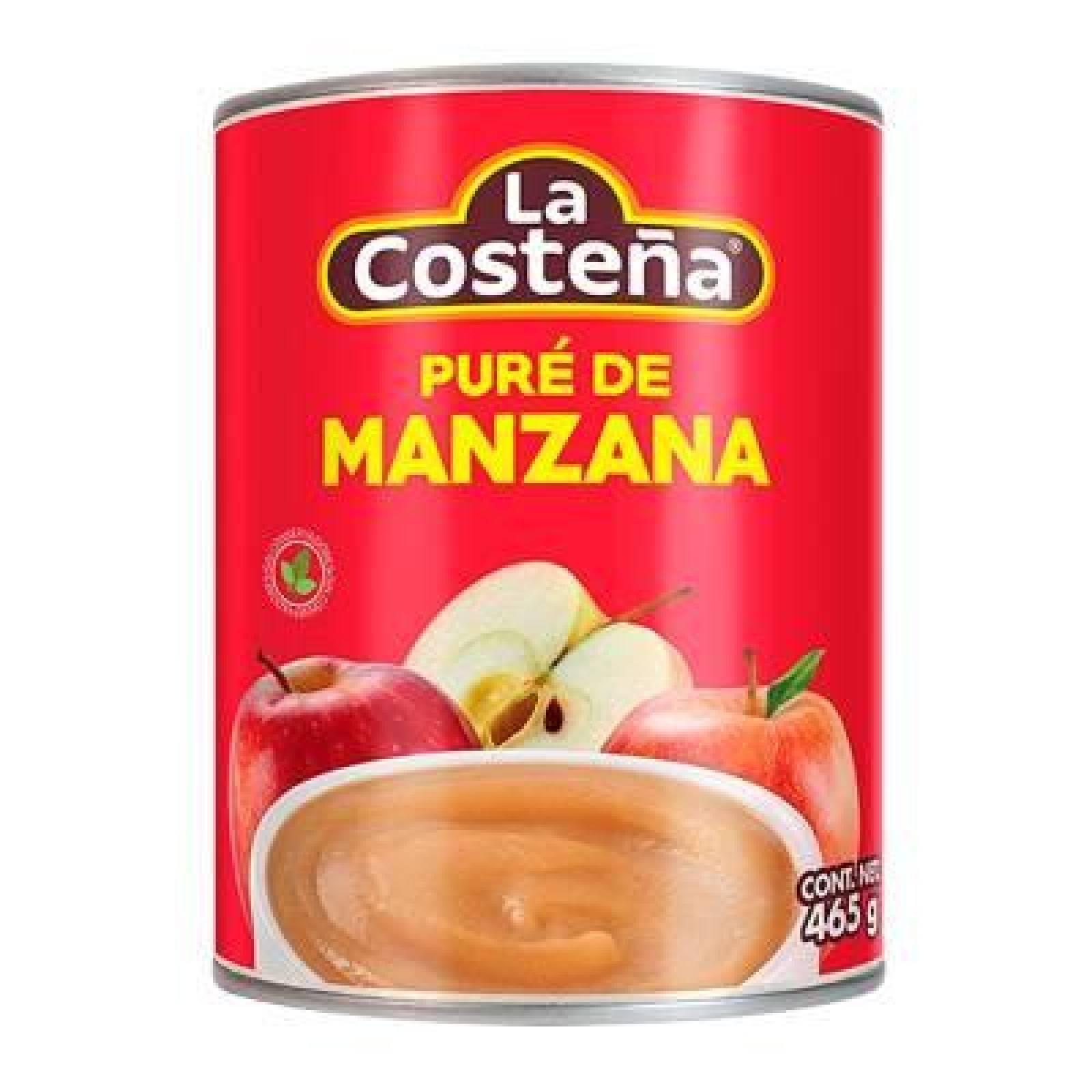 La Costeña Puré de Manzana lata 465g