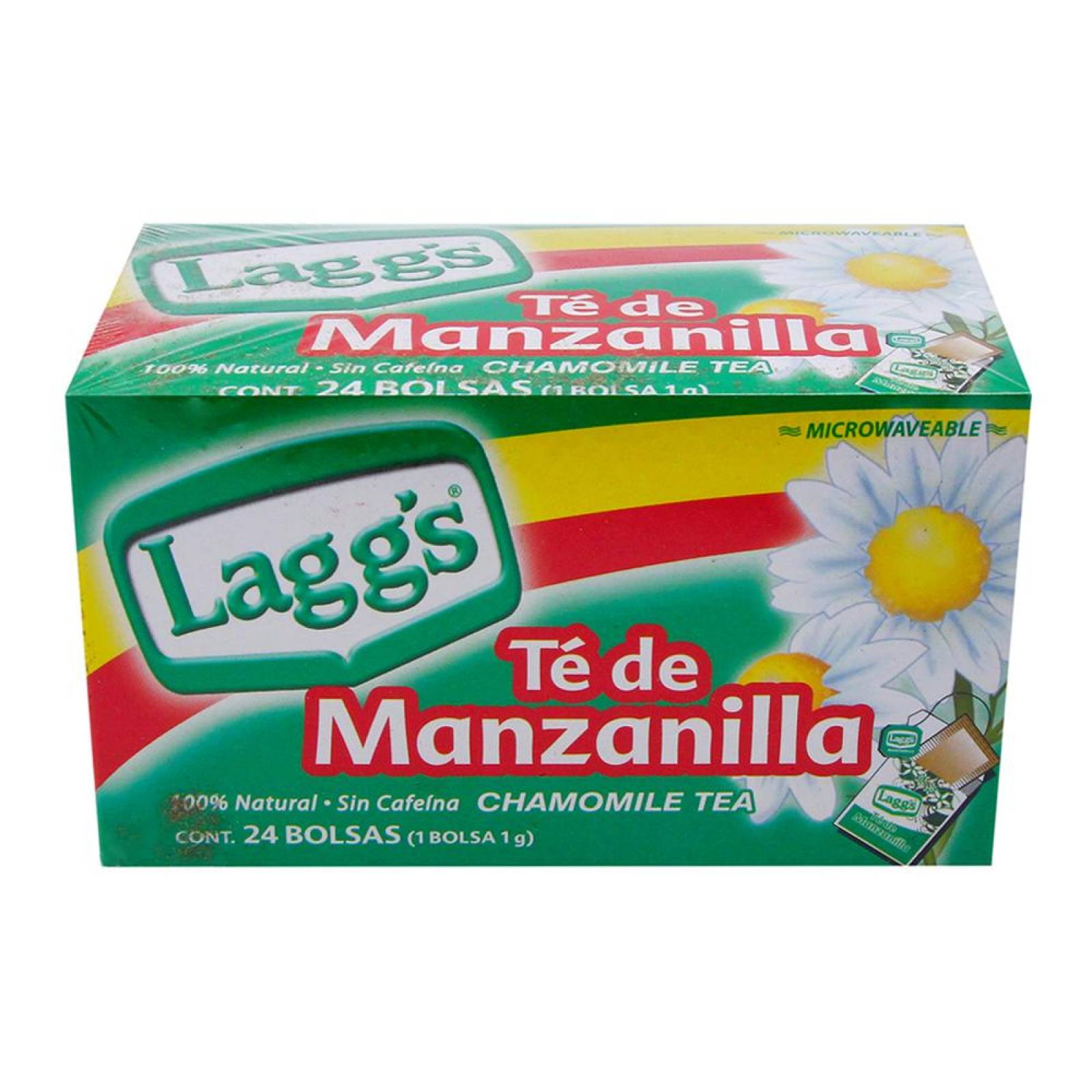 Lagg's Té de Manzanilla caja 24 piezas