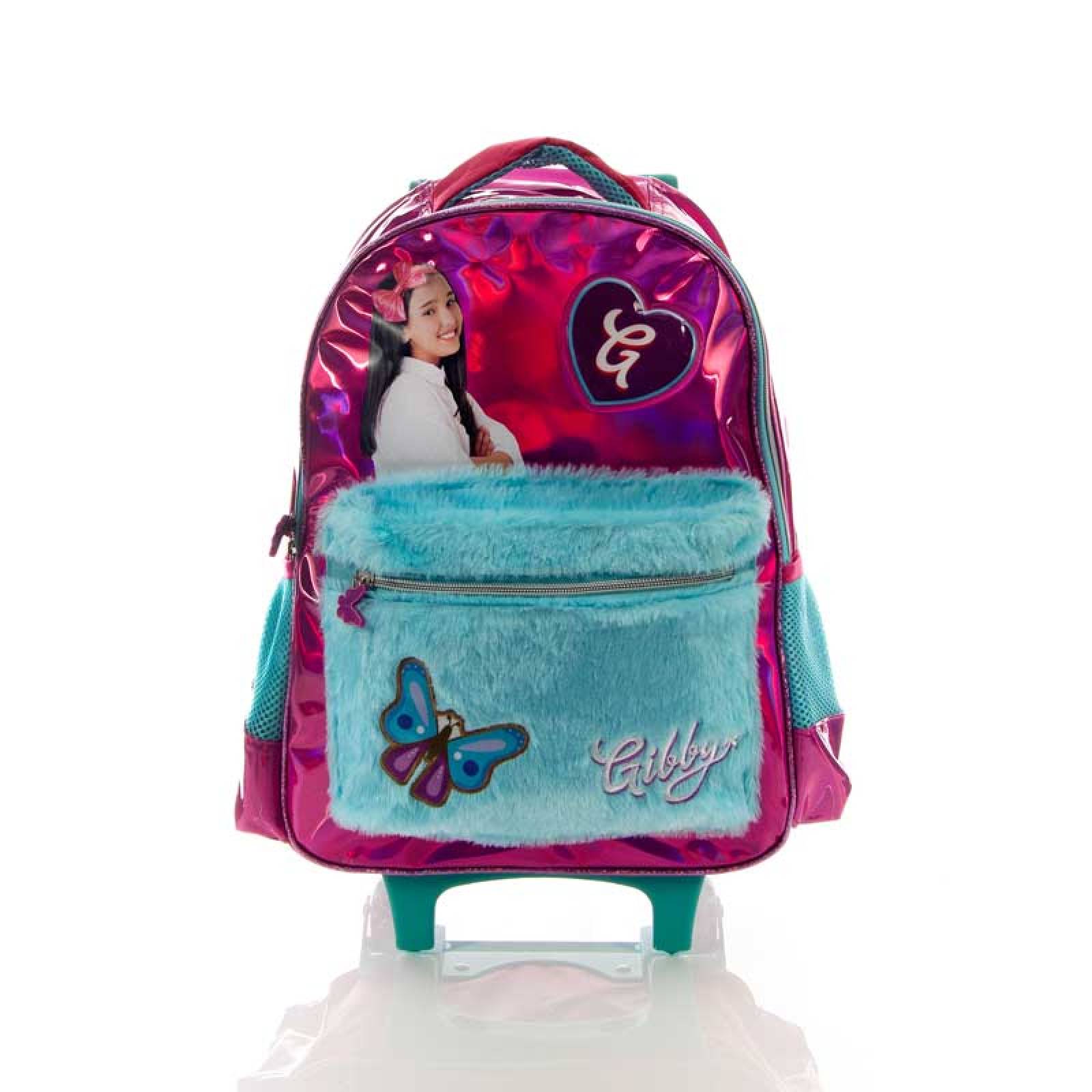 Mochila con ruedas Original Gibby Iridiscent Plush