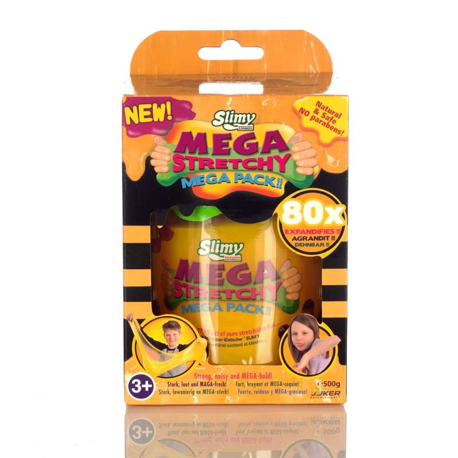 Slime Slimy Mega Stretchy Mega Pack Yellow Formula Suiza