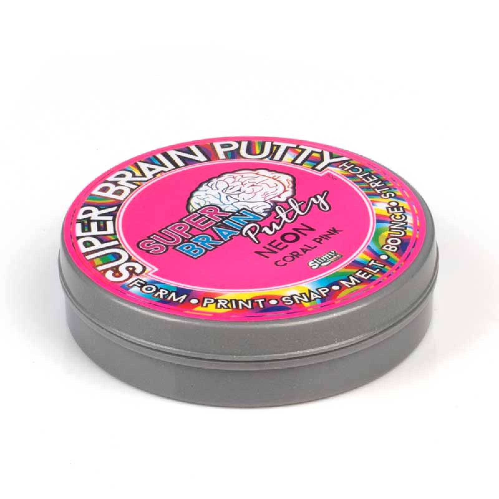 Slime Super Brain Putty Neon Pink Formula Suiza