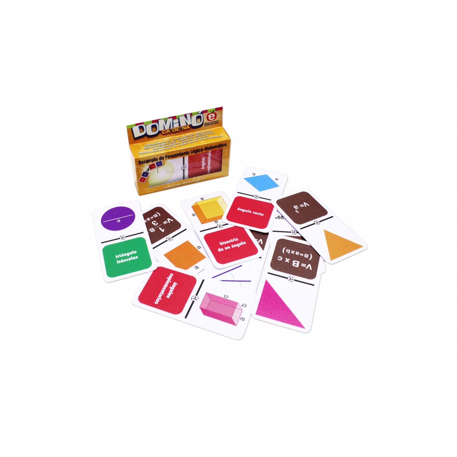 Dominó Pavat (Fórmulas P/Perímetros, Áreas y Vol.)