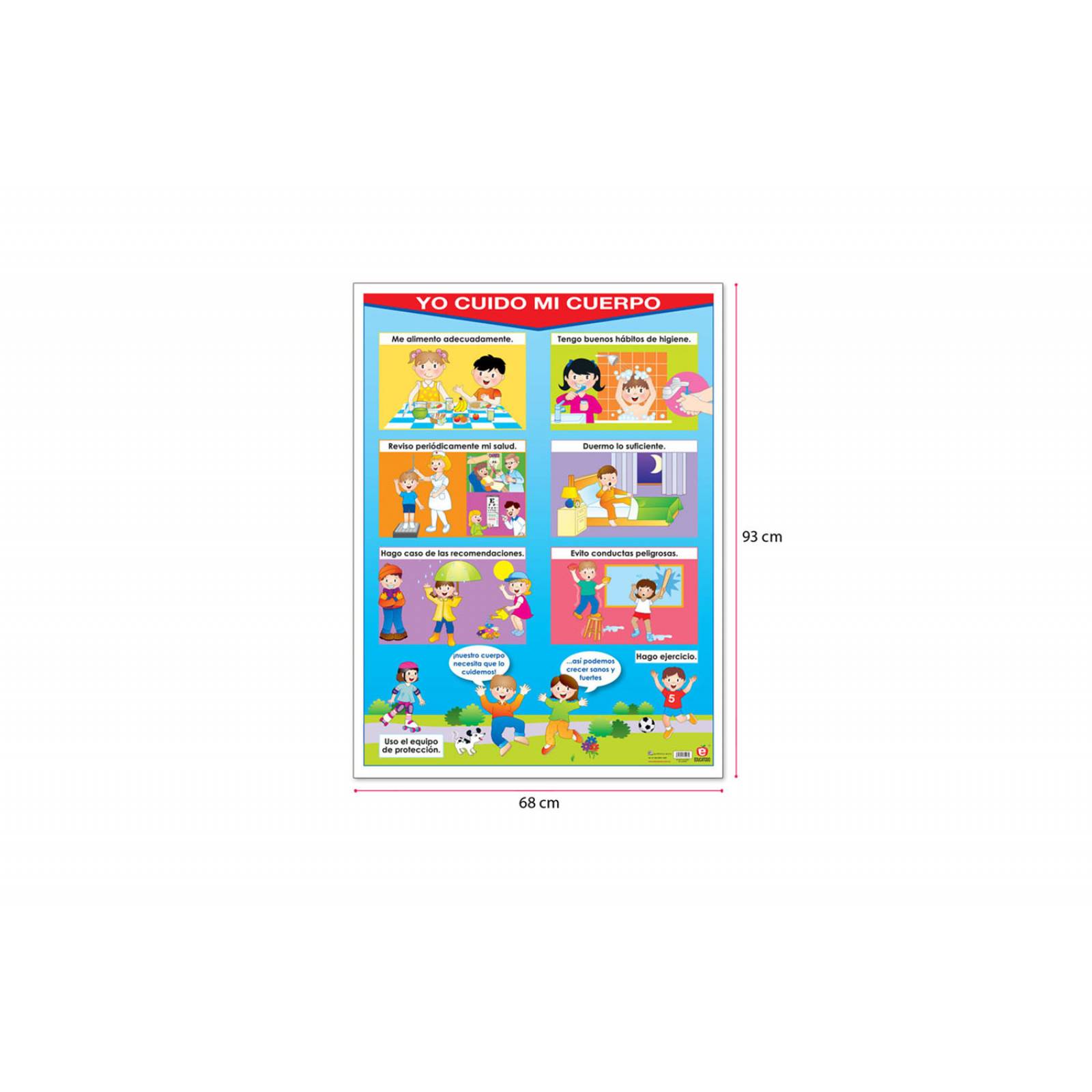 POSTER YO CUIDO MI CUERPO