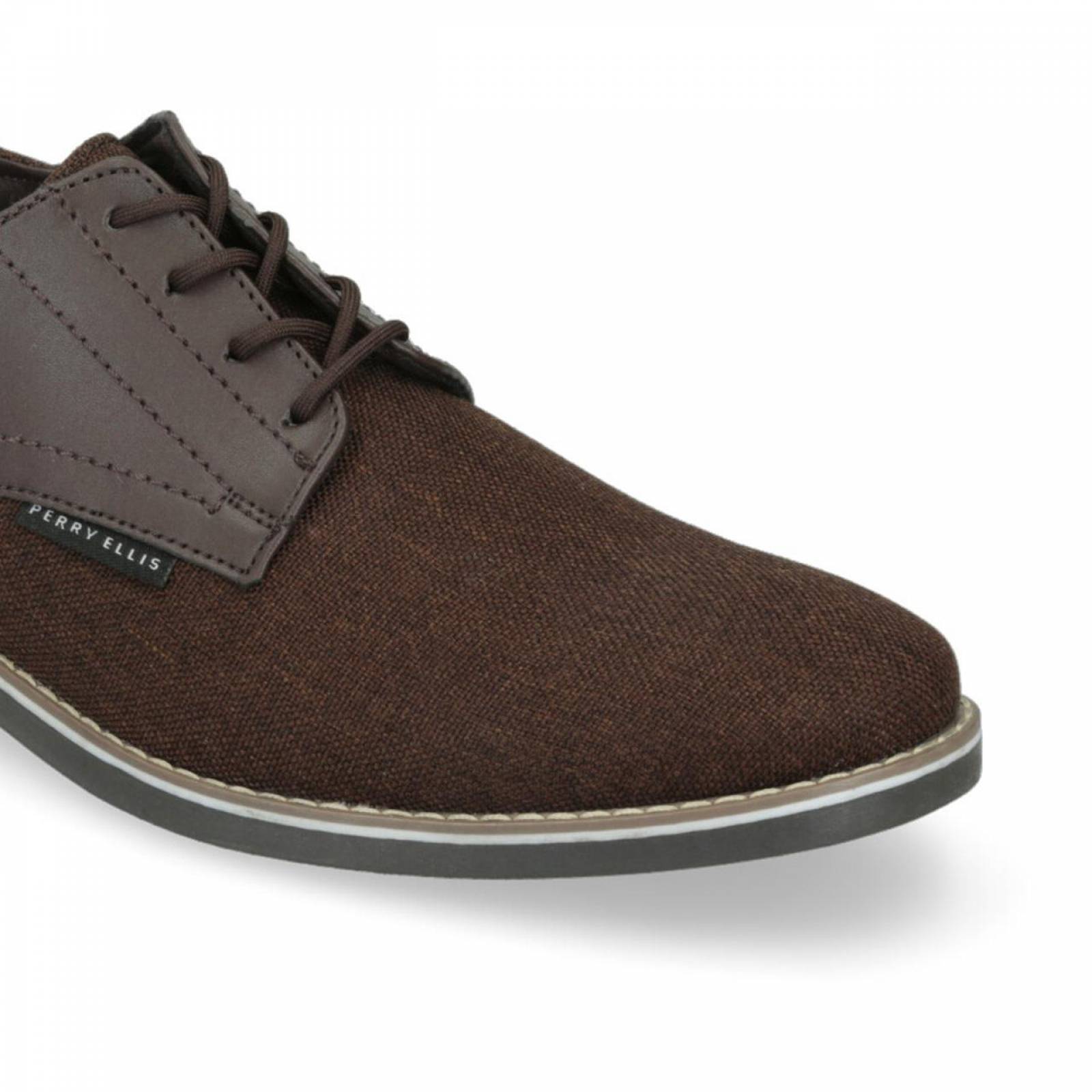 Zapato Perry Ellis para Caballero Dorothy Gaynor Café