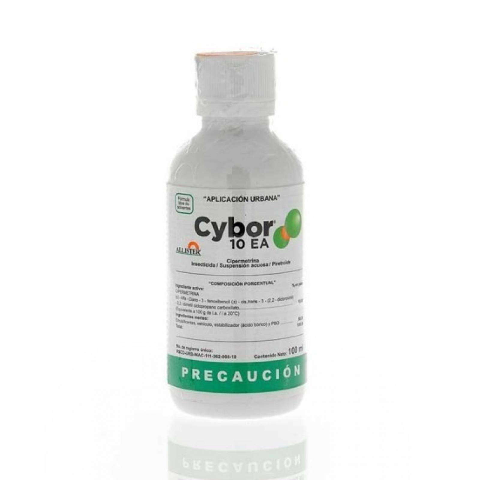 Insecticida para plagas urbanas. Cybor. Cipermetrina. Bote 100ml