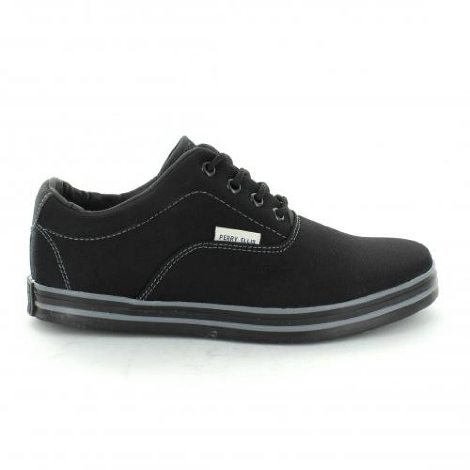 Tenis para Hombre Perry Ellis Negro Casuales