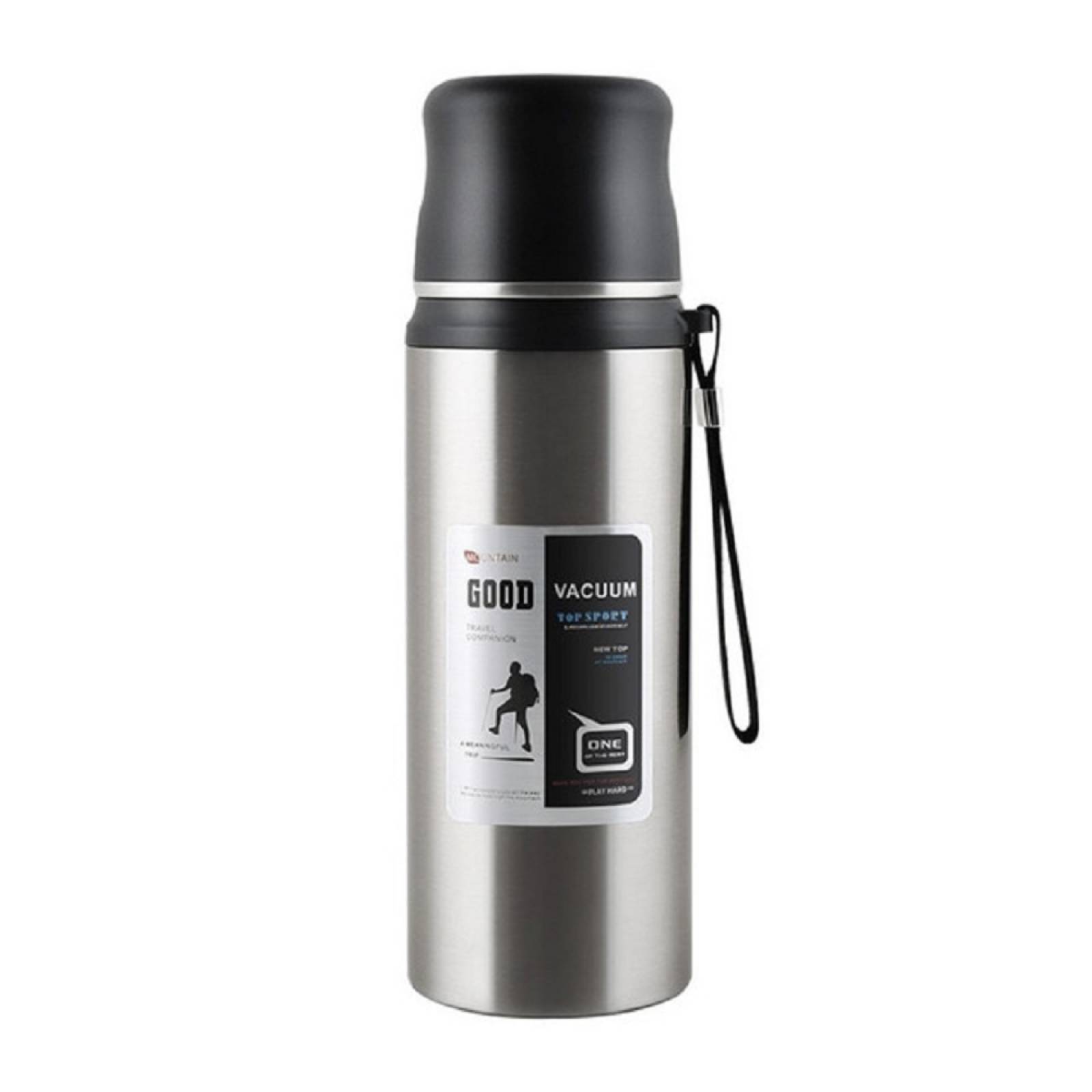 Termo Portátil de Acero Inoxidable con Cuerda 800 ML Storyland.