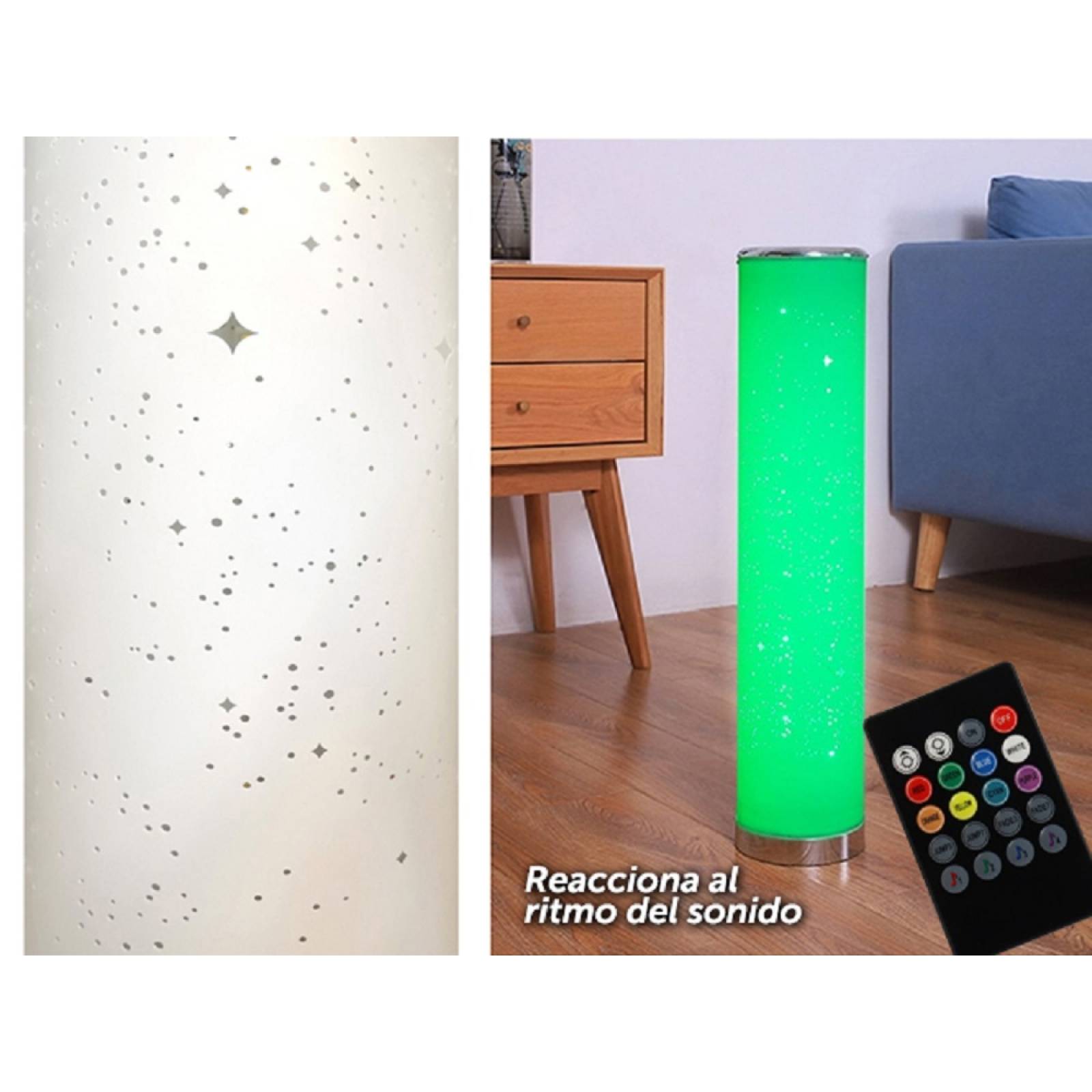 Lampara Luminosa La3033 Colores Variables