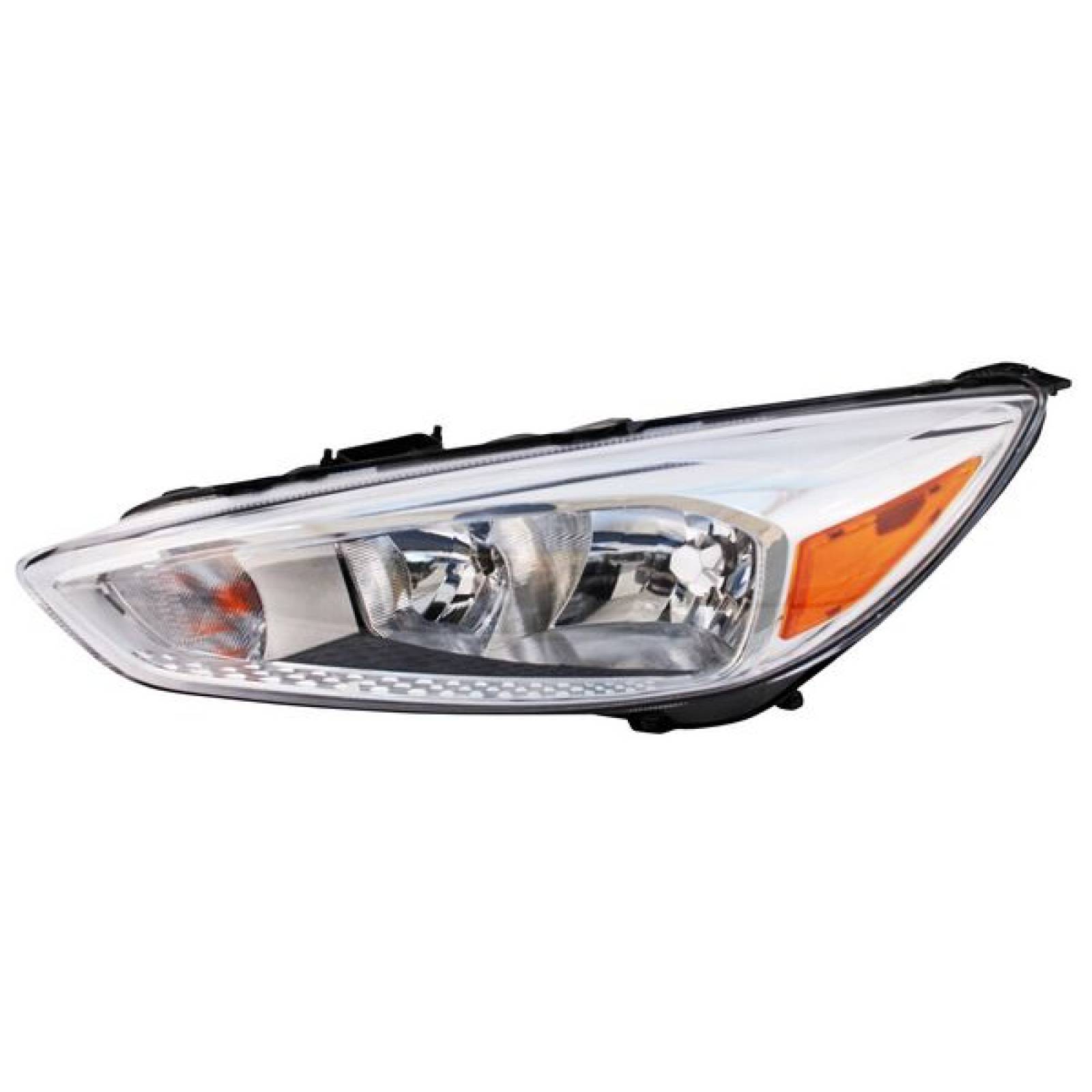 Faro Ford Focus 2015 2016 Fondo Cromado Izquierdo (Piloto) Wld