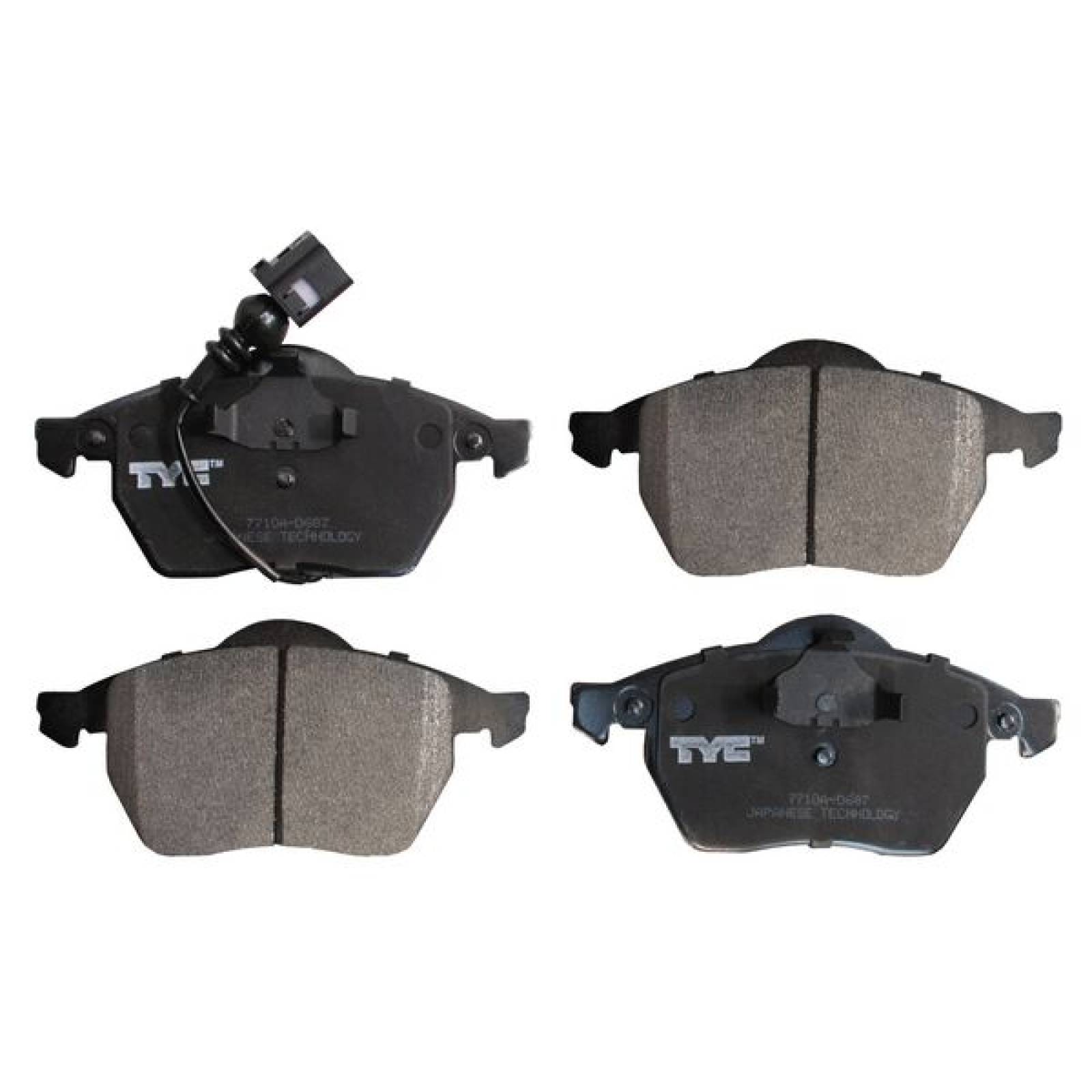 Balata Delantera Volkswagen Golf 2000 2001 2002 2003 2004 2005 2006 ...