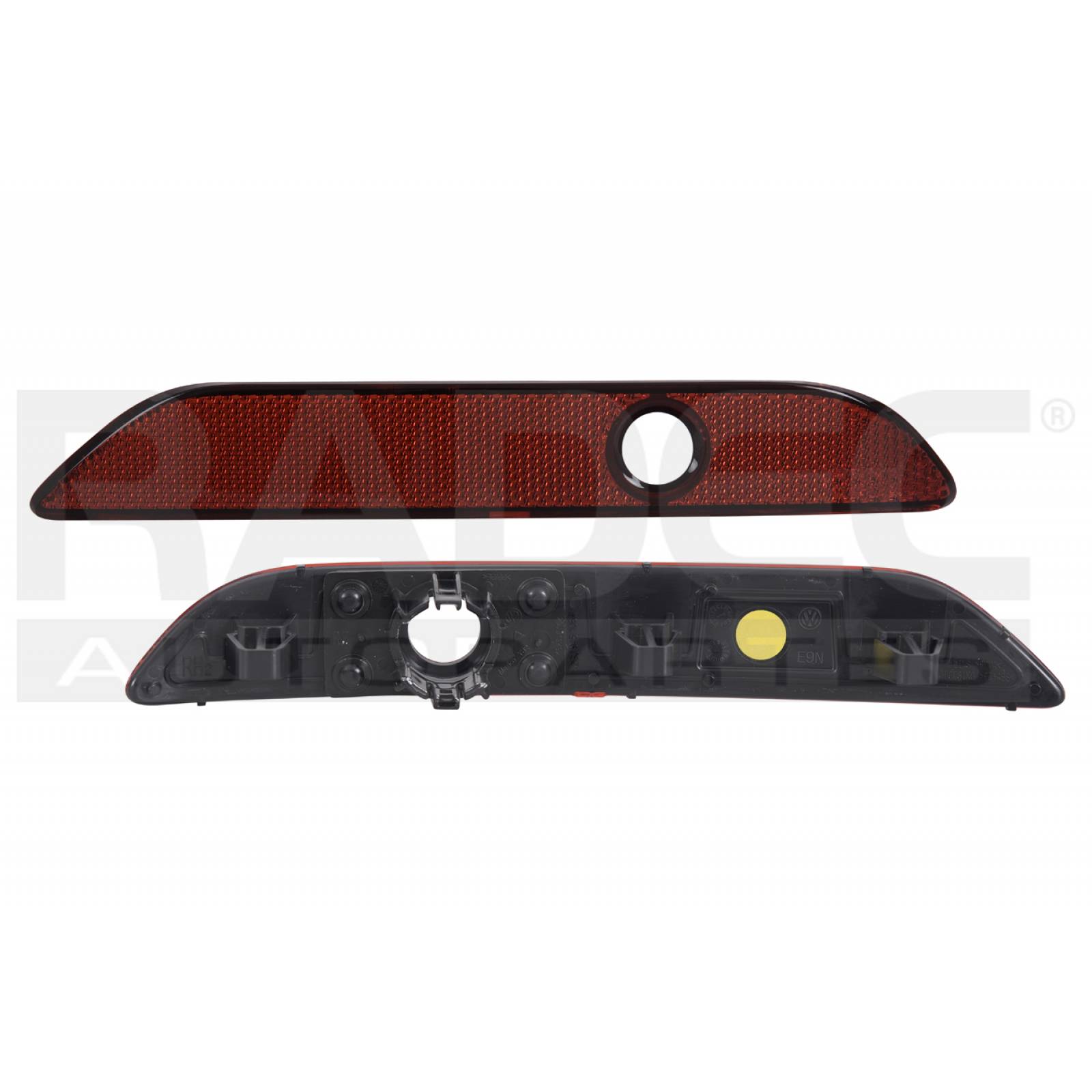 CUARTO REFLEJANTE TRASERO VW TAOS 2021 ORIGINAL DER