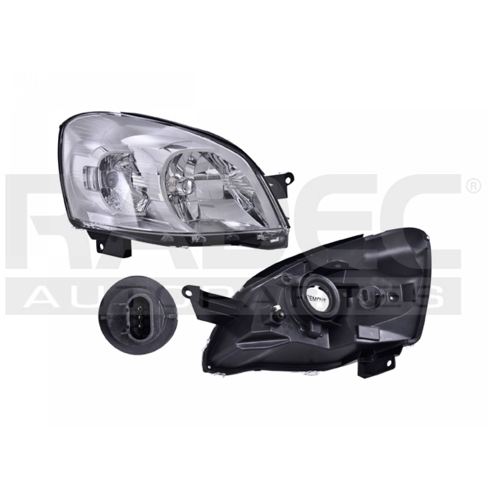 Faro Chevrolet Chevy / Chevy C3 2009-2012 Der Cromado Xpo