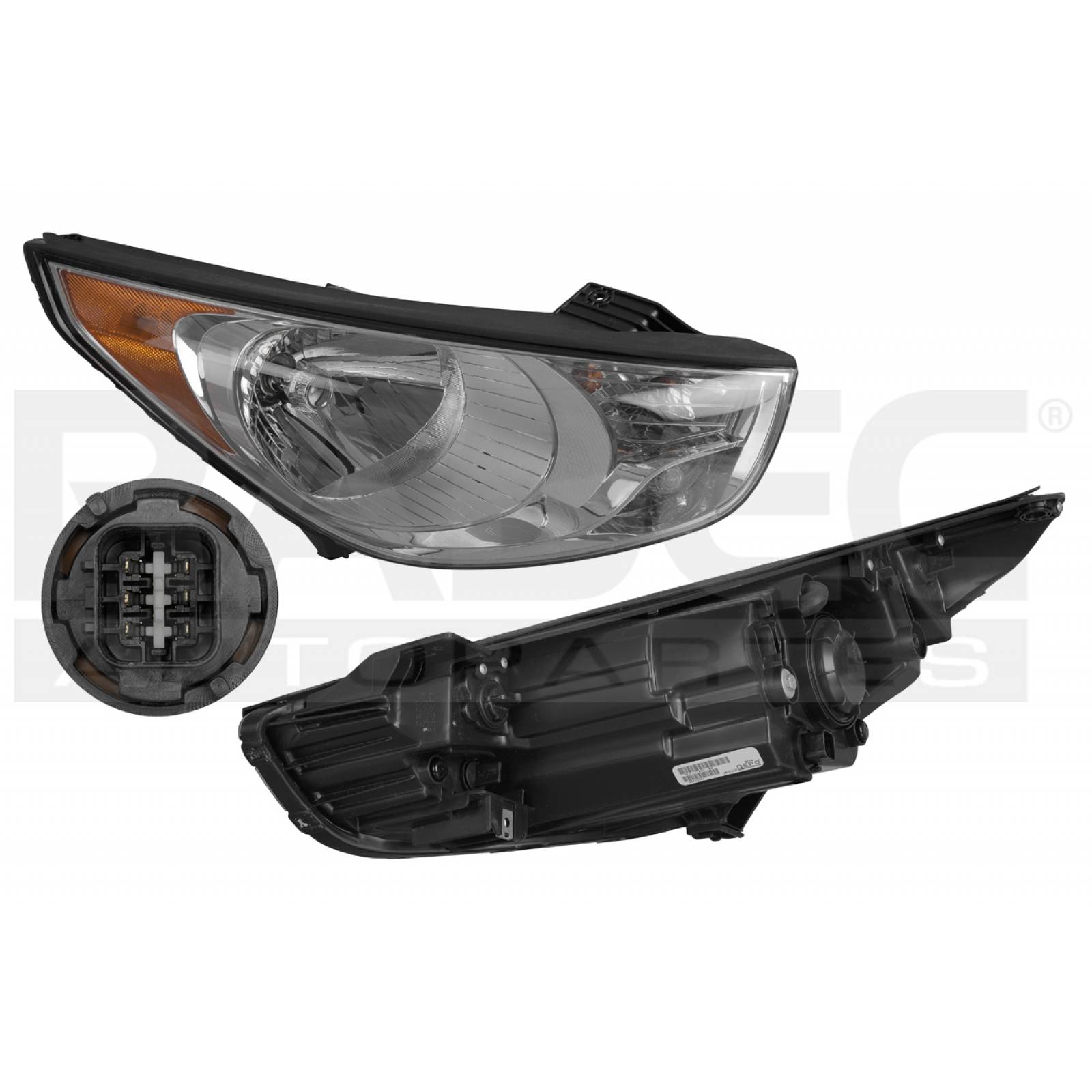 FARO HYUNDAI TUCSON 2010 2011 2012 2013 C/FOCO DEPO DER