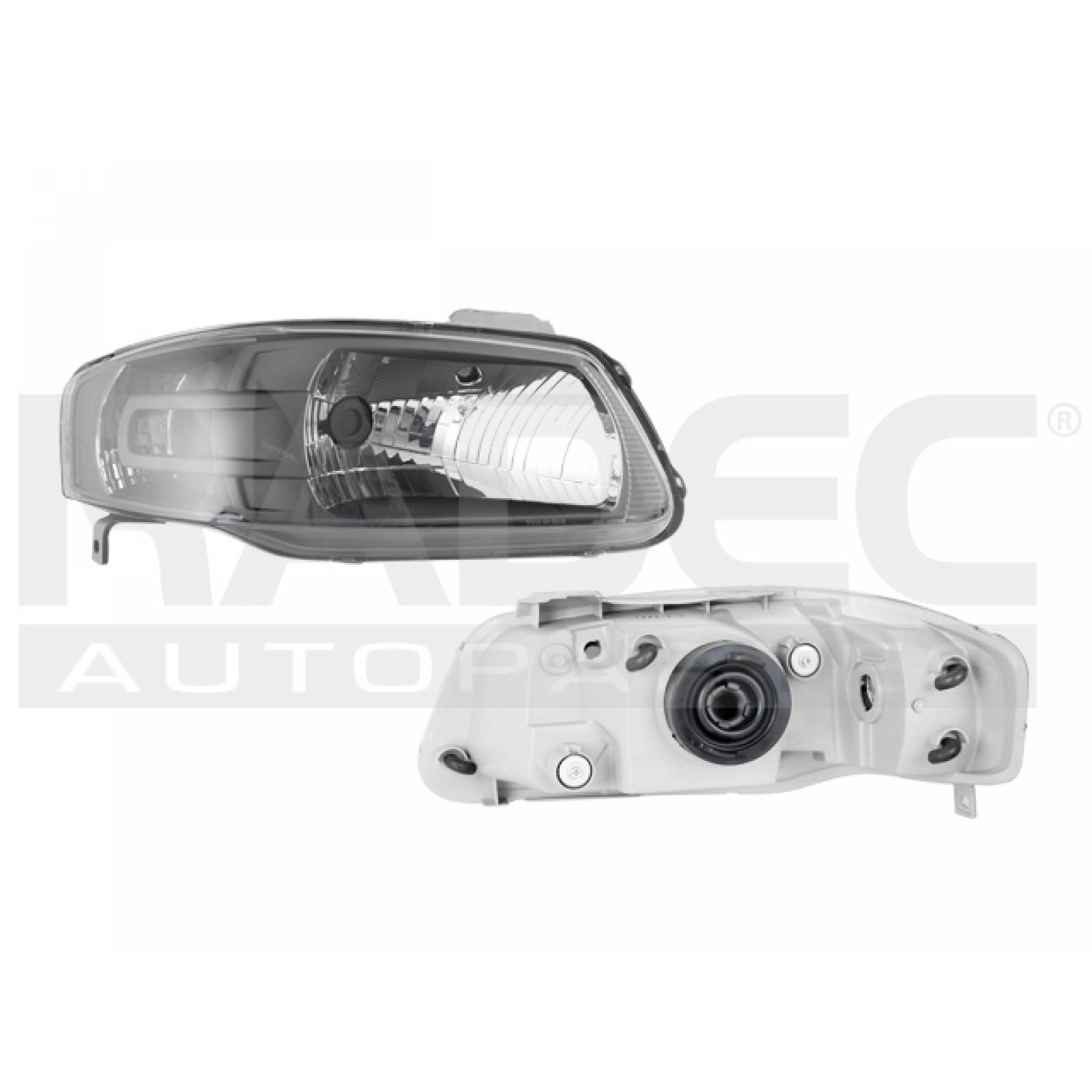 FARO VW POINTER 2006 2007 2008 2009 FONDO GRIS TYC DER