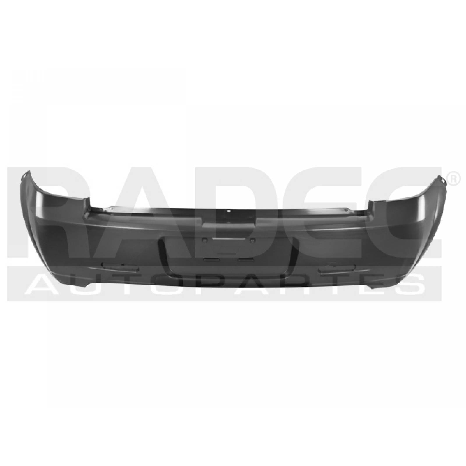 Fascia Trasera Chevrolet Chevy C3 2009 - 2013 3 Puertas