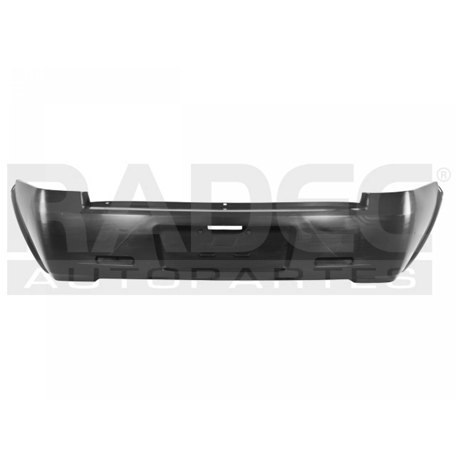 Fascia Trasera Chevrolet Chevy C3 2009 - 2013 4 Puertas