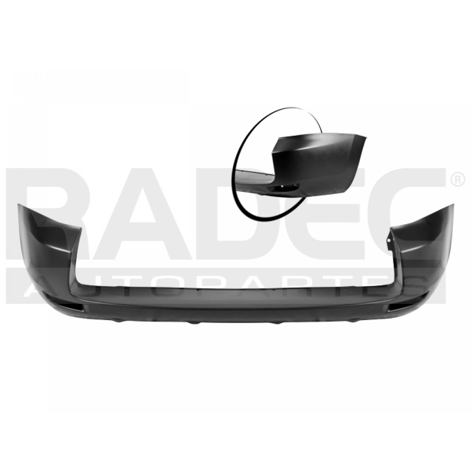 Fascia Trasera Toyota Rav 4 2006 2007 2008 Para Pintar