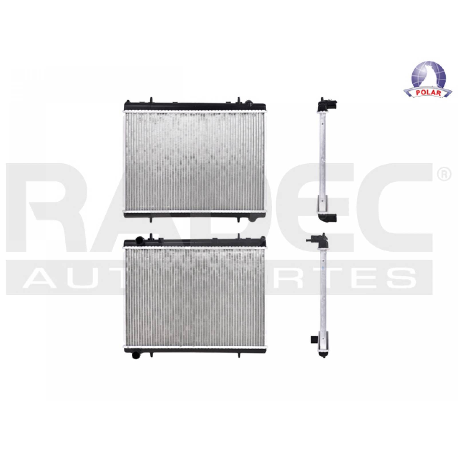Radiador Peugeot 307 2006 - 2007 Polar 2.0 Estandar