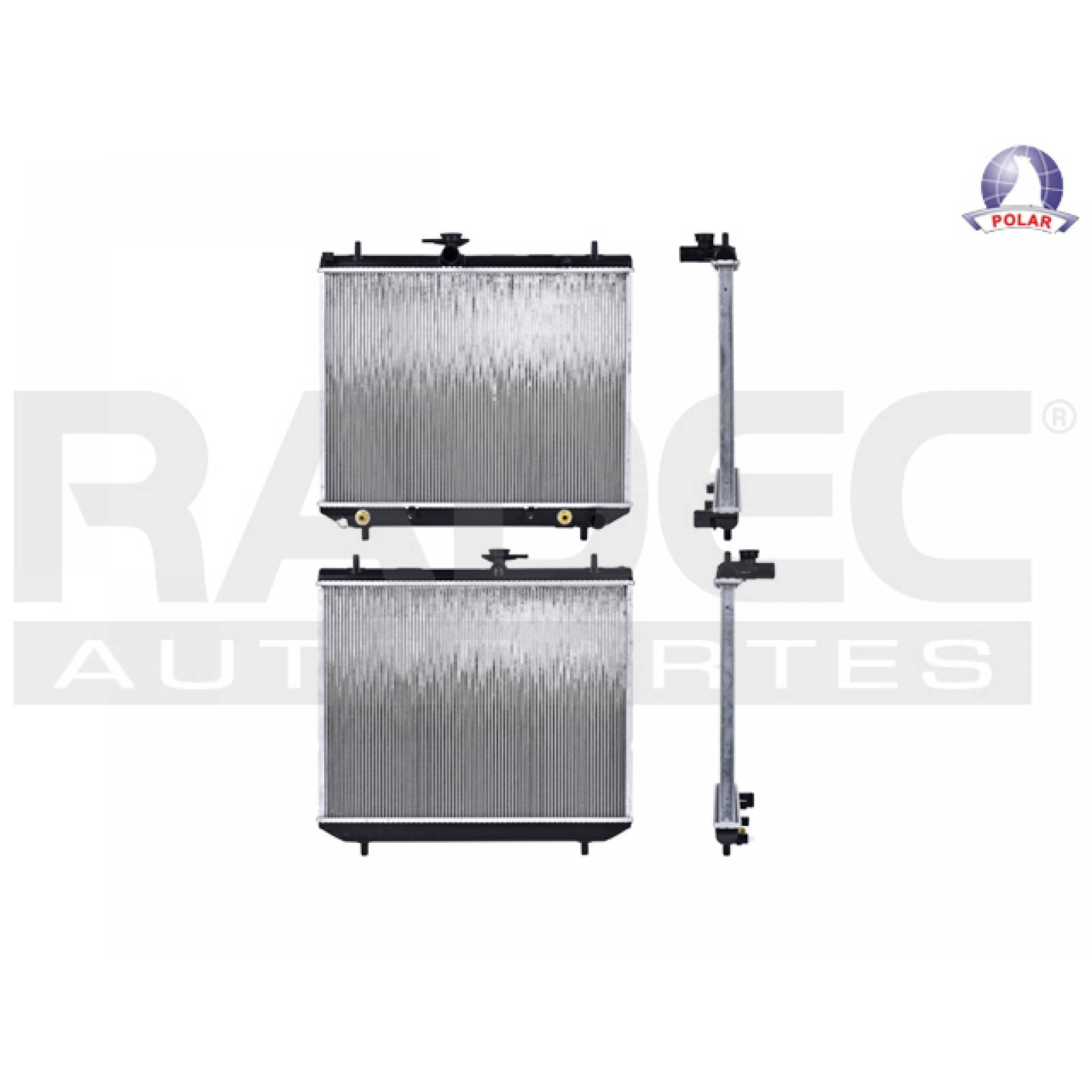 Radiador Toyota Avanza 2008 - 2012 L4 1.5 Lts Automatico