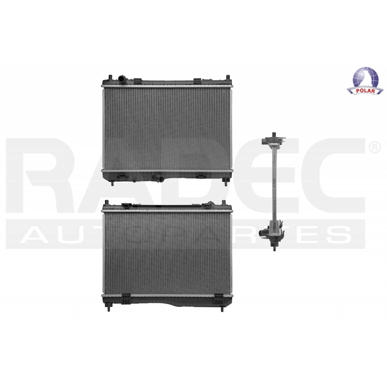 Radiador Ford Figo 2016 - 2018 Automatico Y Estandar