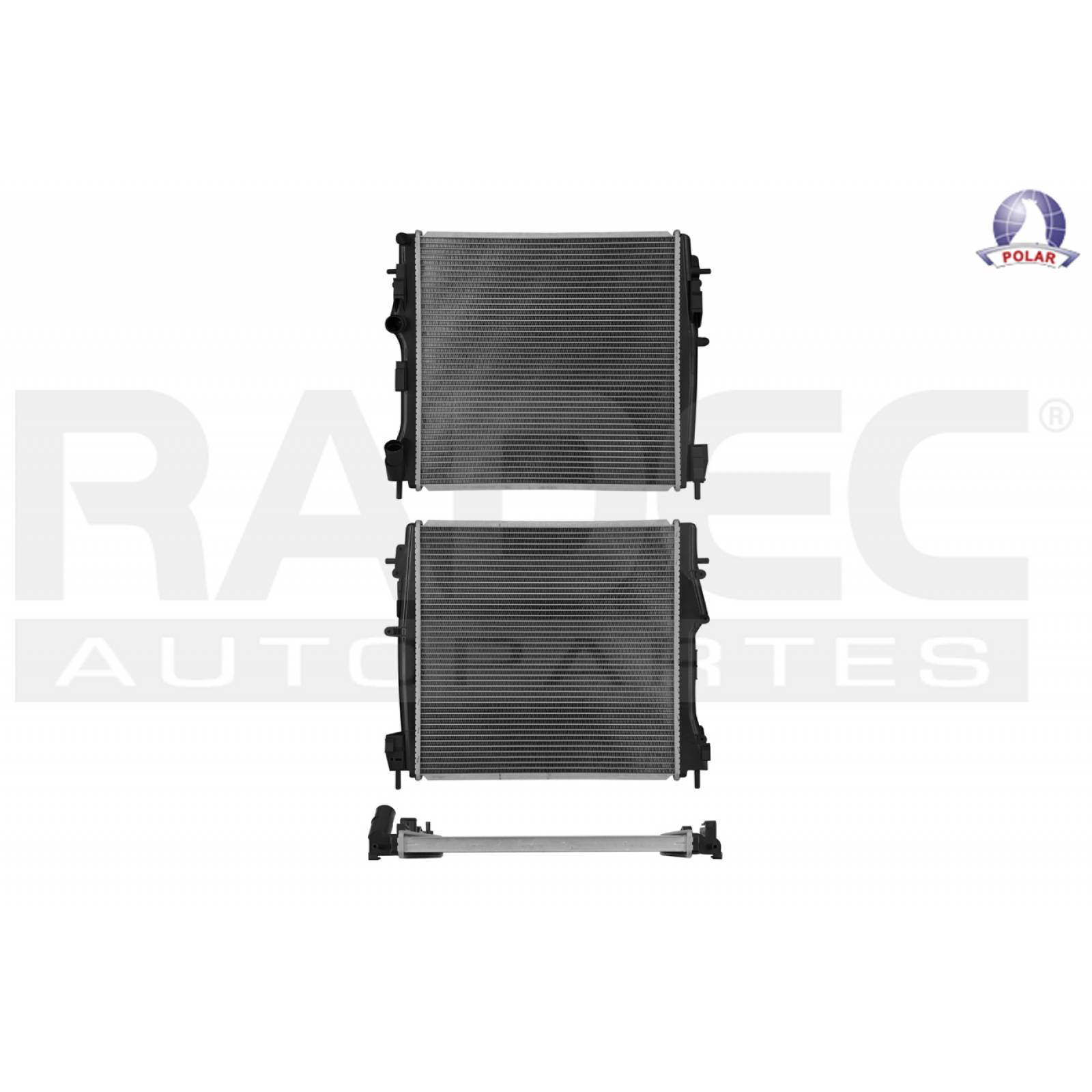 Radiador Renault Kangoo 2004 - 2015 Estandar Alta Calidad